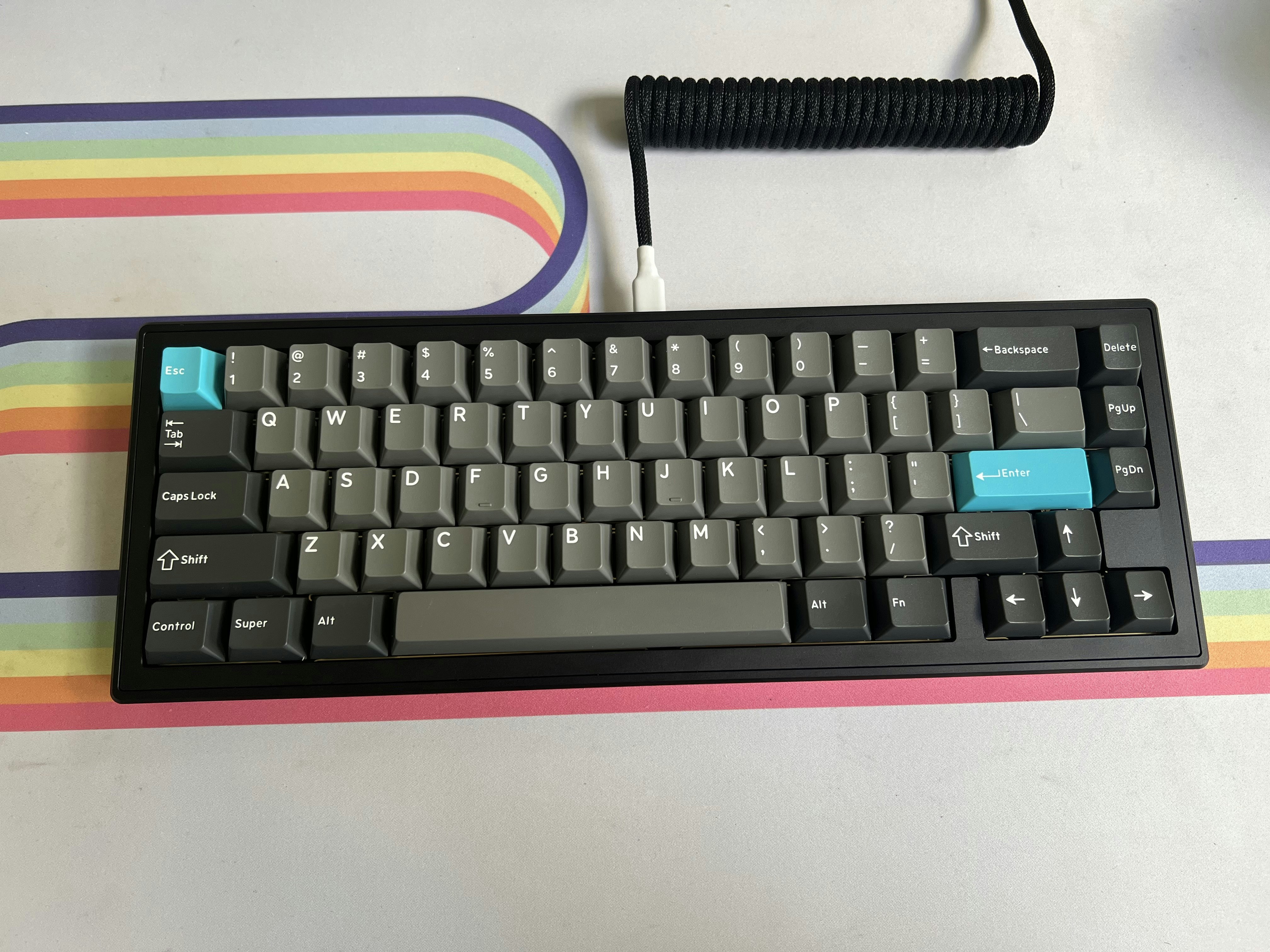 Zoo65 Black with DCX Dolch keycaps | Drop