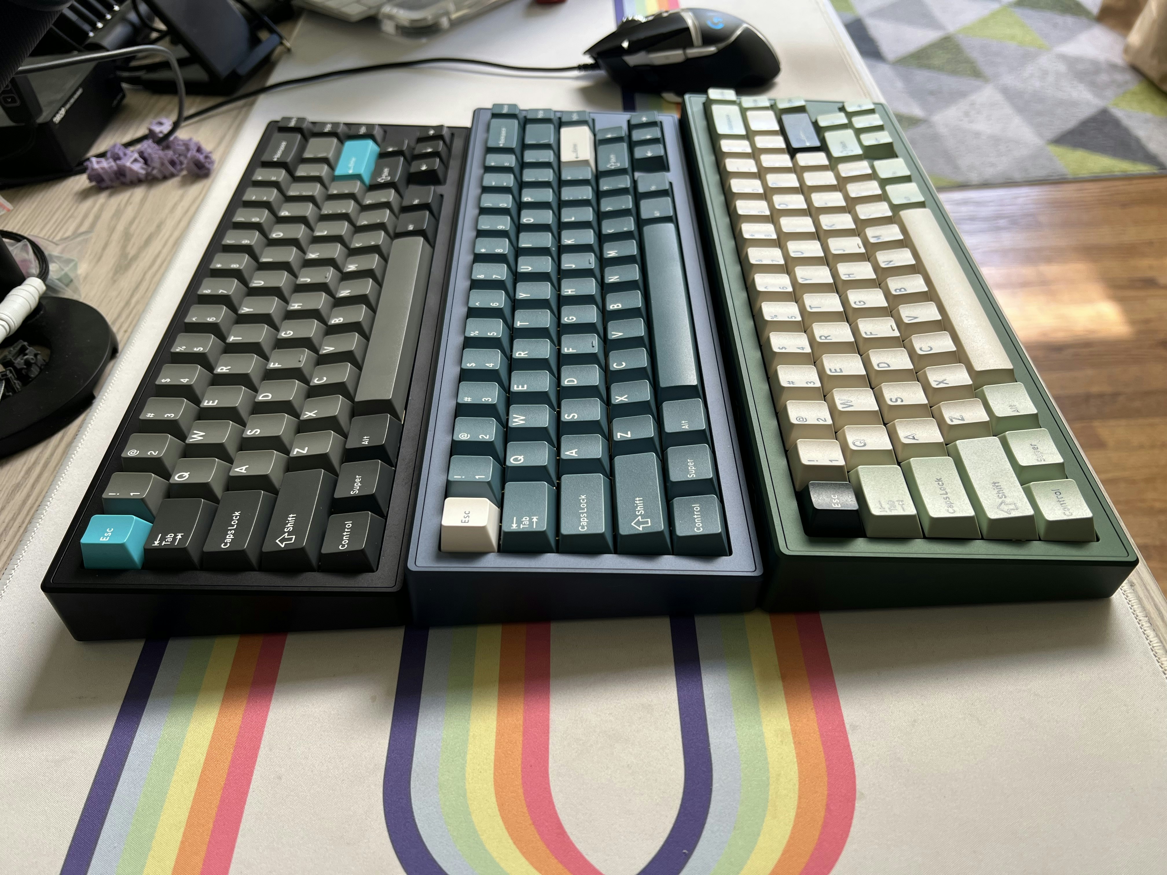 Zoo65 Black w/DCX Dolch, Blue w/DCX Permafrost, Green w/DCX Jasmine | Drop