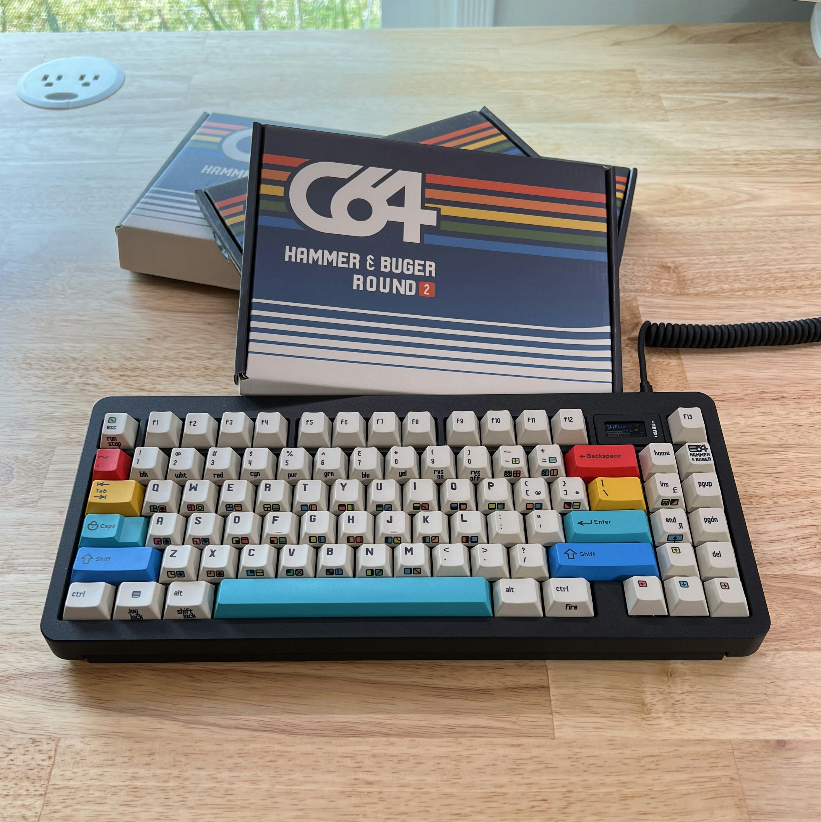 Buger & HammerWorks CRP C64 R2 Keycap Set | Mechanical Keyboards ...