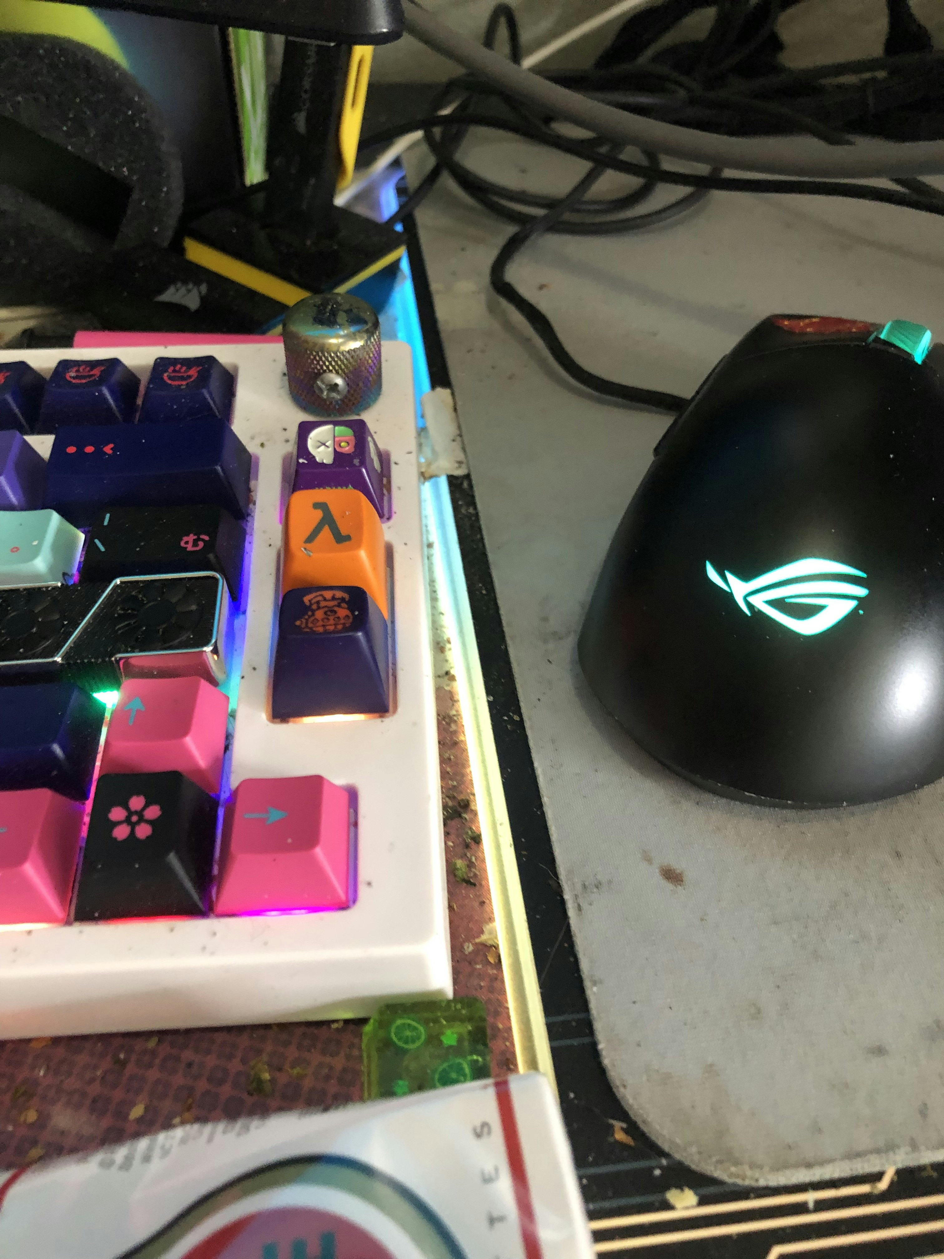 The lambda key with infinity gauntlet | Drop