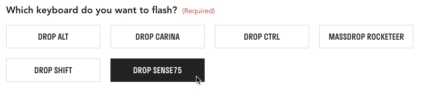 SENSE75 Setup Guide | Drop