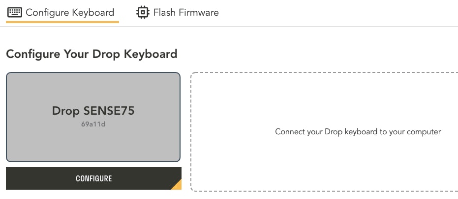 SENSE75 Setup Guide | Drop