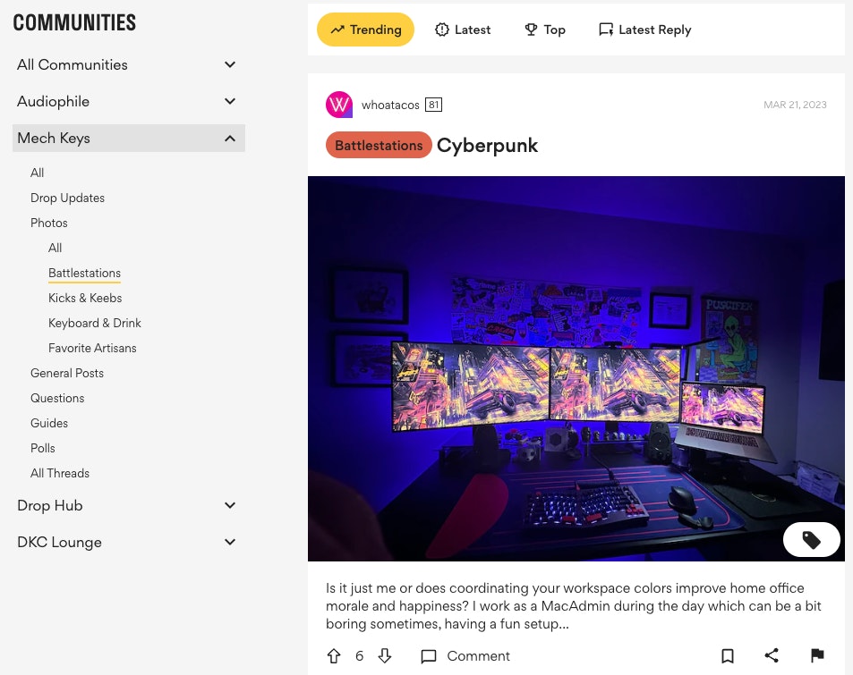 All Communities | Drop Updates