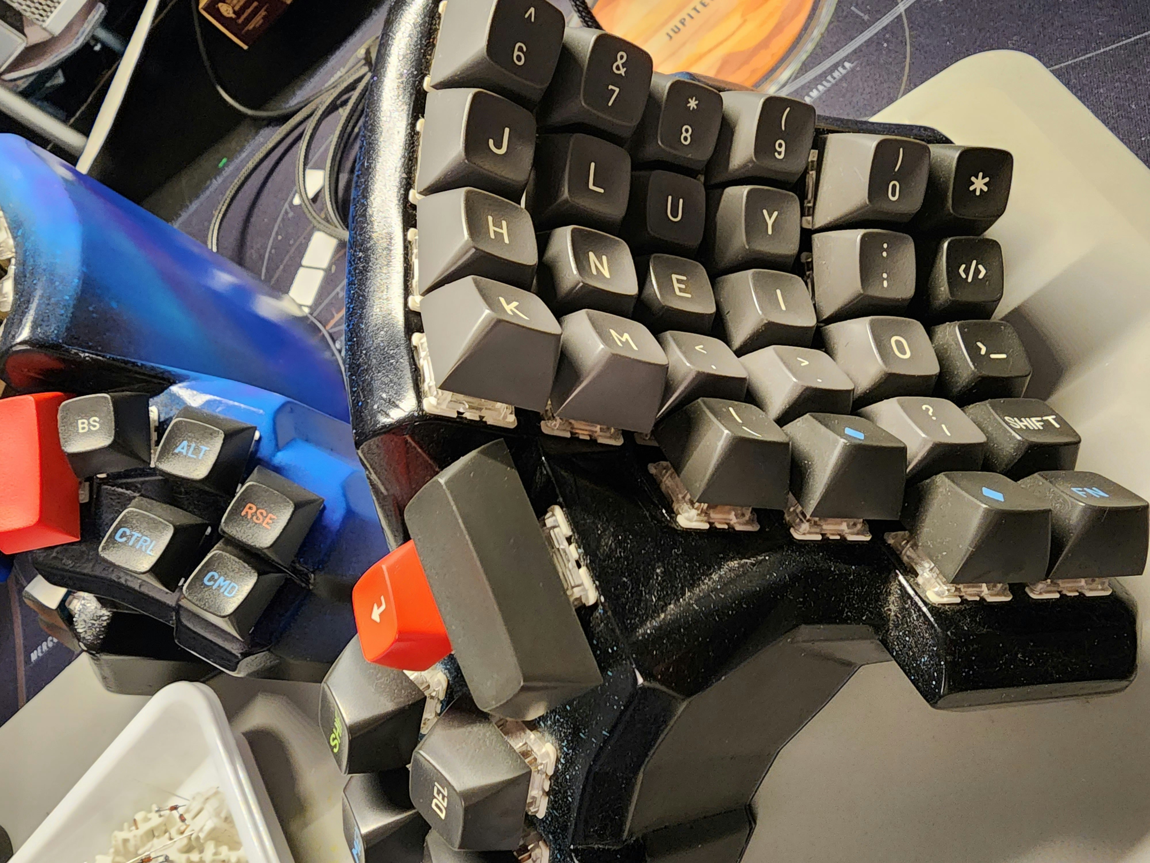 Colemak and Ortho for Dactyl. | Drop