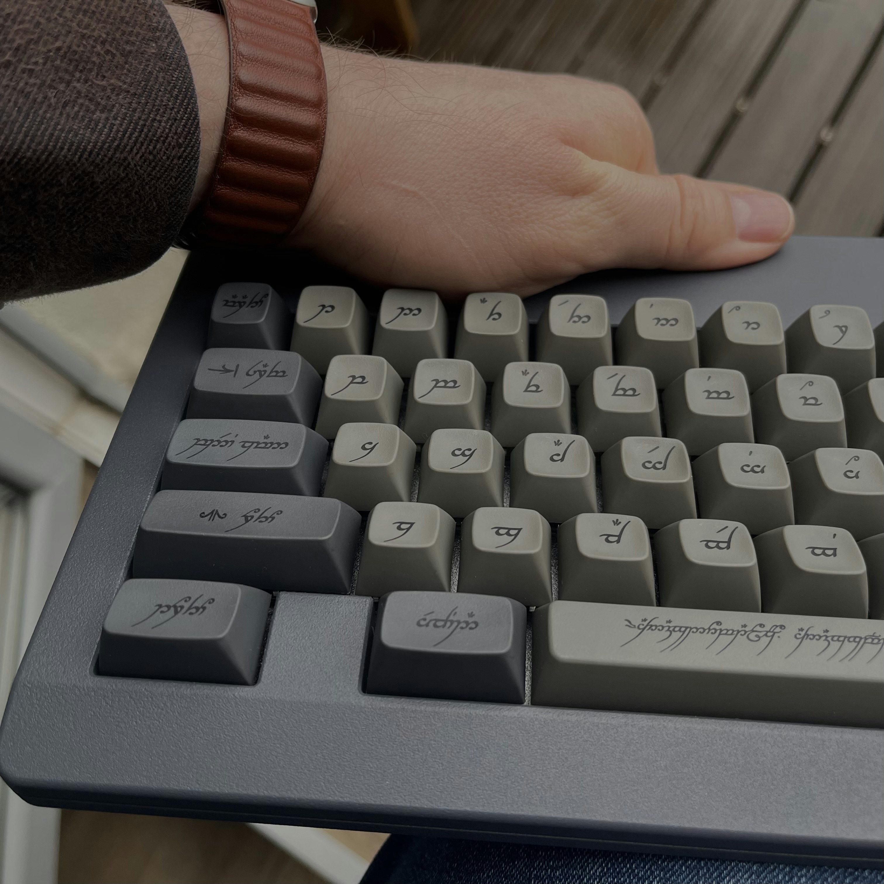 Drop + The Lord of the Rings™ MT3 Black Speech Keycap Set | Mechanical ...