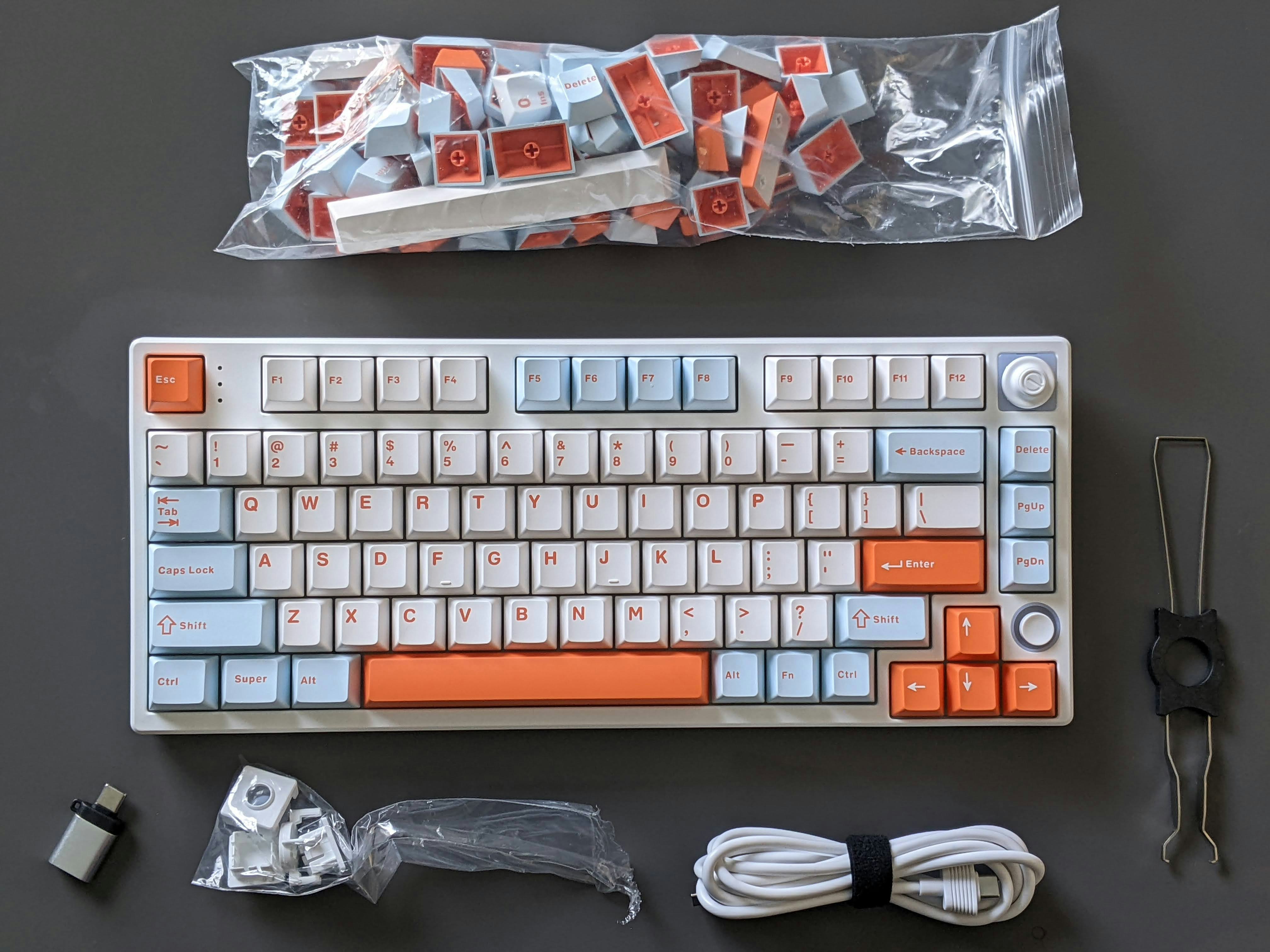 Hello Ganss HS75T Hot-Swappable Wireless Keyboard | Mechanical ...