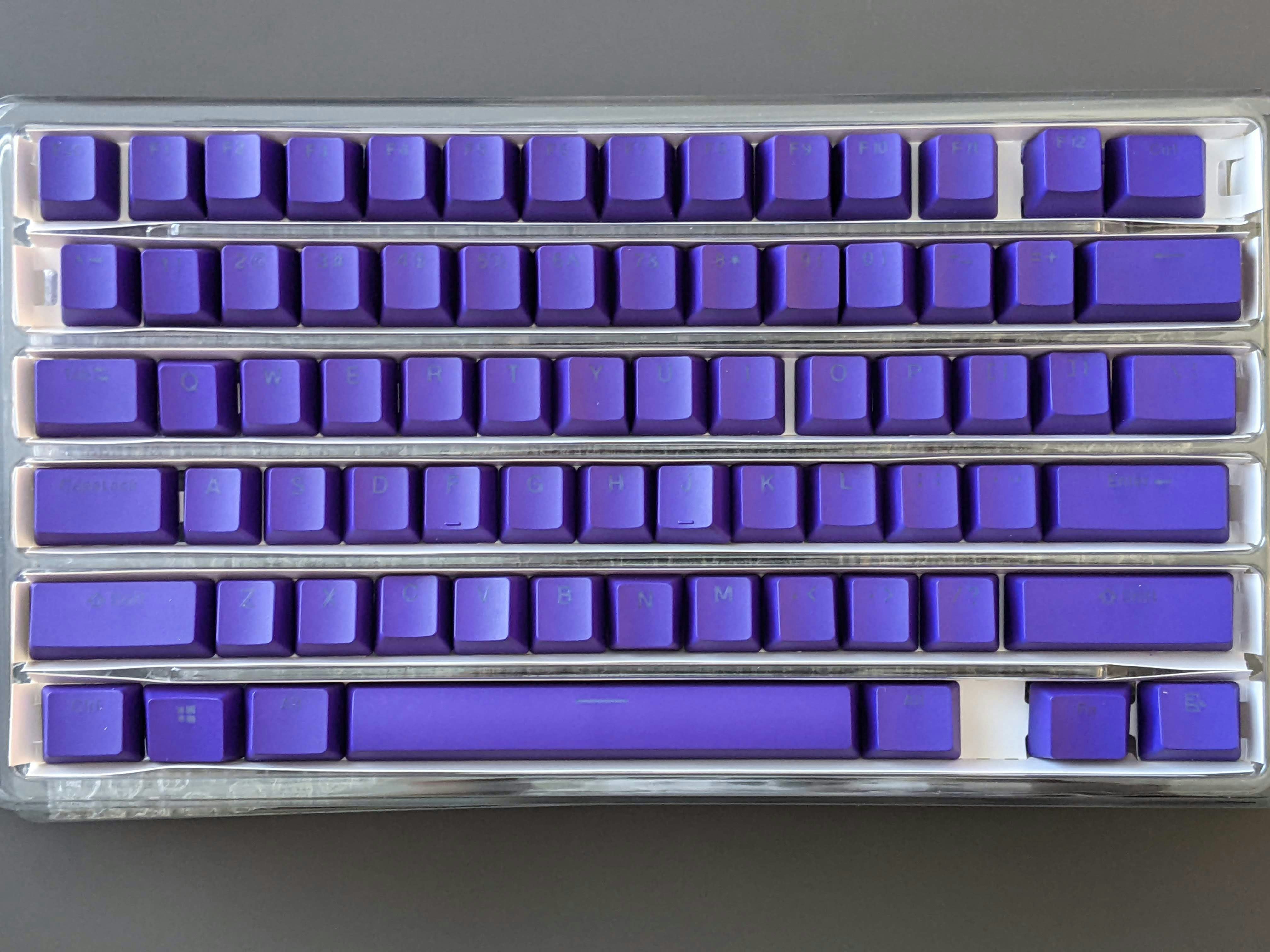 Drop Skylight Series Purple Keycap Set | Mechanical Keyboards | Keycaps ...