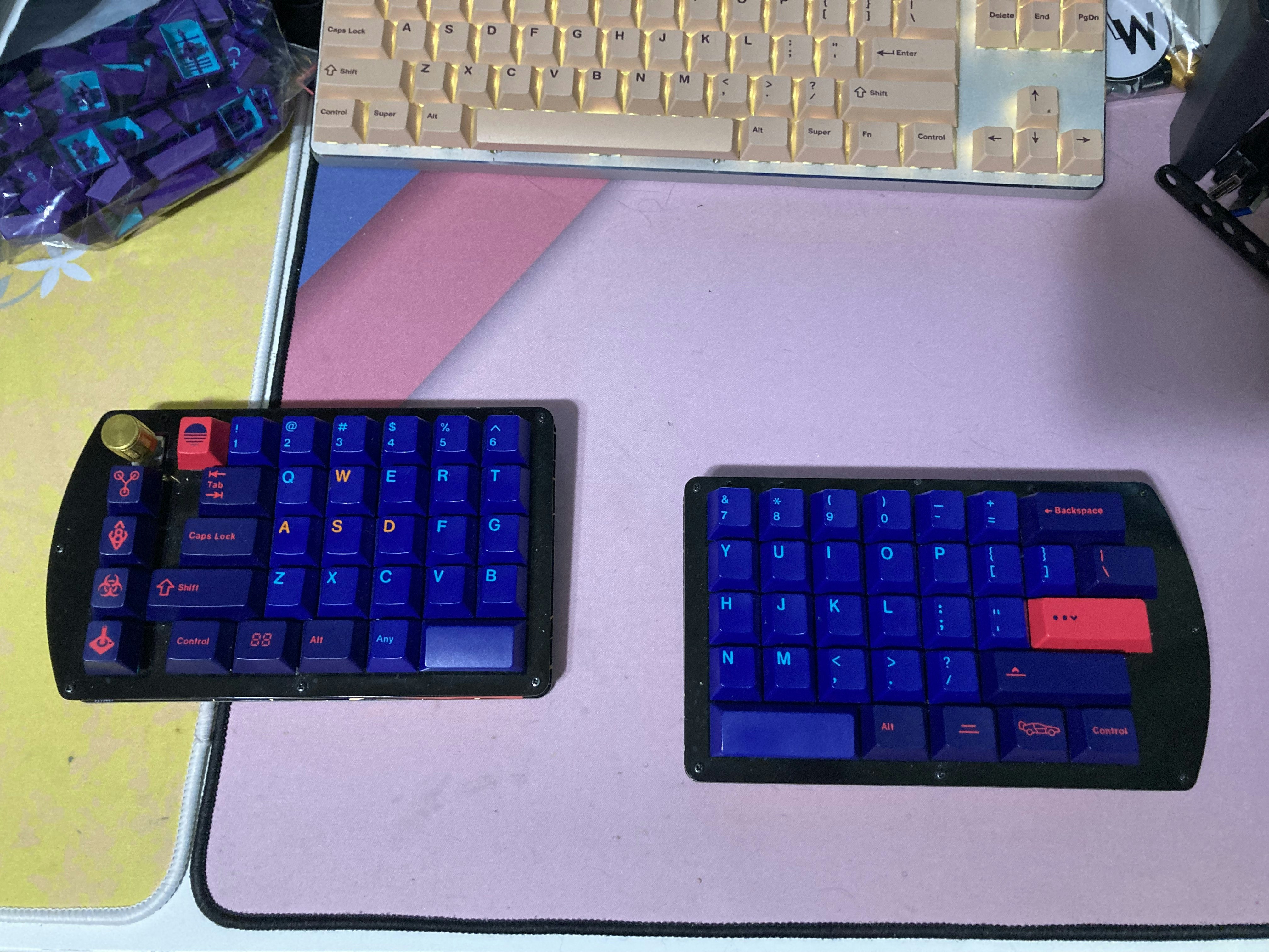 GMK Laser on Keebio FoldKB | Drop