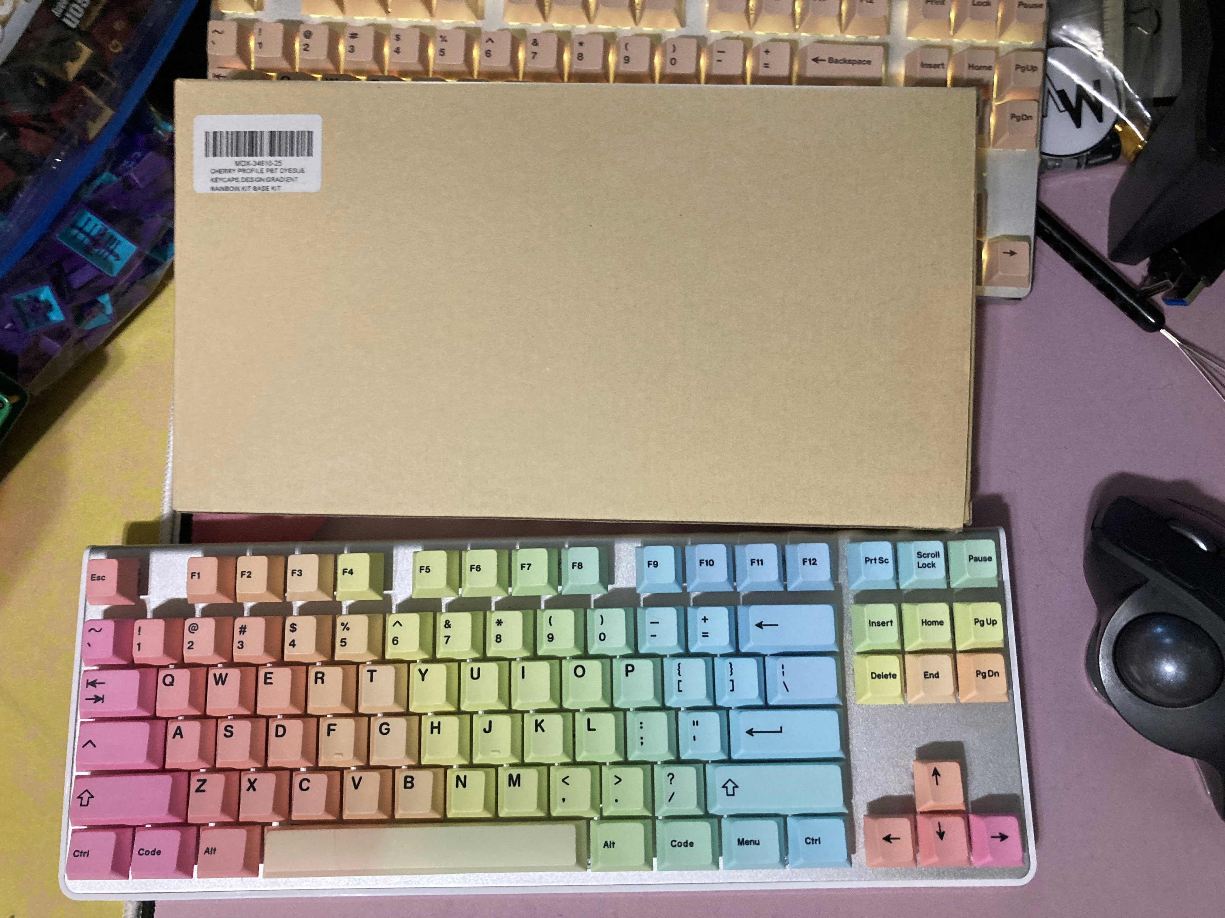Artifact Bloom Series Keycap Set: Rainbow | Mechanical Keyboards ...