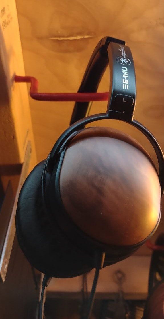 E-MU Black Walnut Headphones | Audiophile | Headphones | Closed Back ...