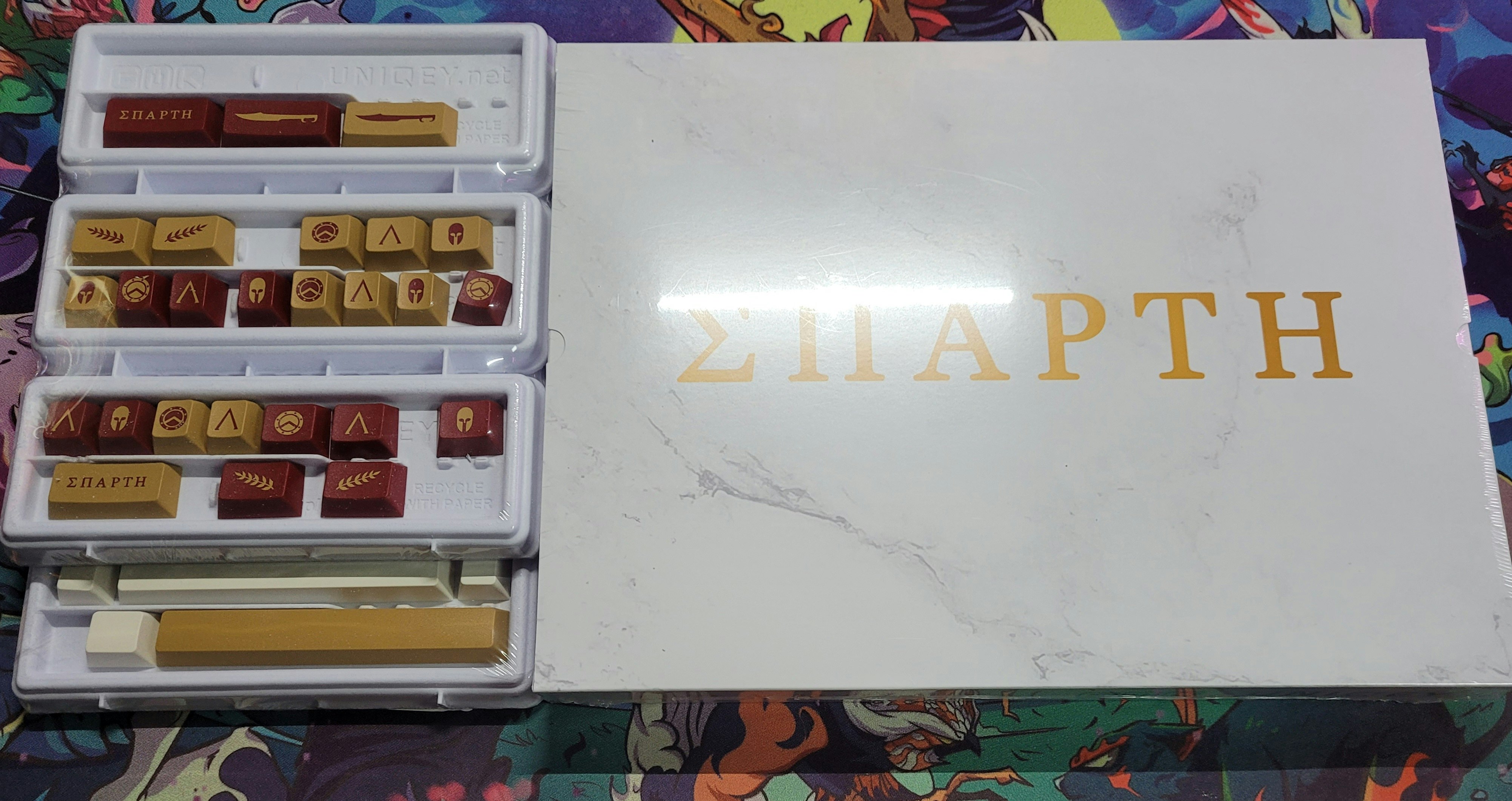 Drop GMK Sparta Custom Keycap Set | Mechanical Keyboards | Keycaps ...