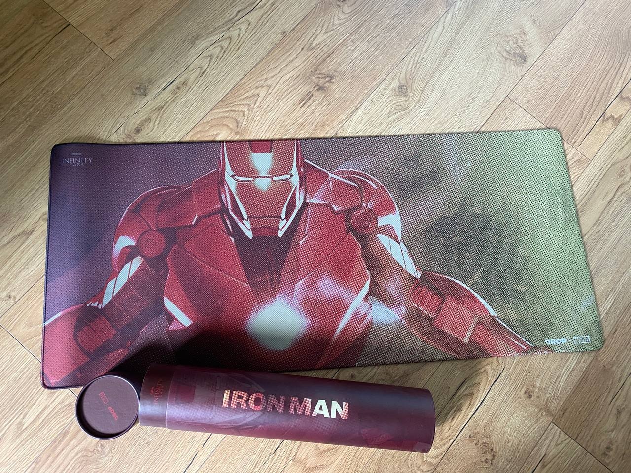 Drop + Marvel Iron Man Desk Mat | Mechanical Keyboards | Desk Mat ...