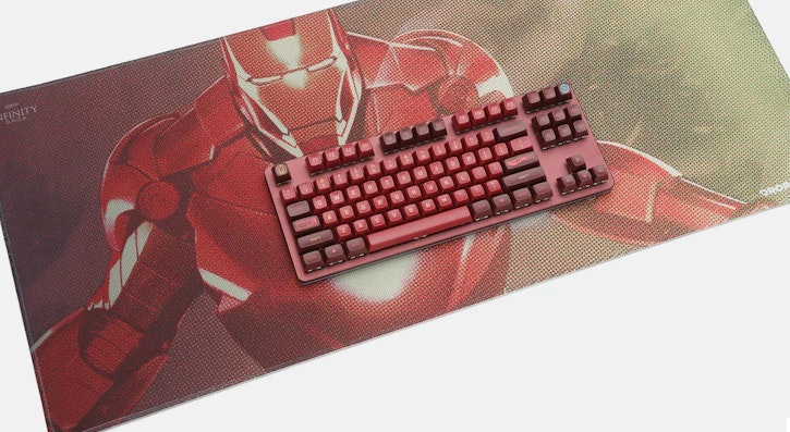 Drop + Marvel Iron Man Desk Mat | Mechanical Keyboards | Desk Mat ...