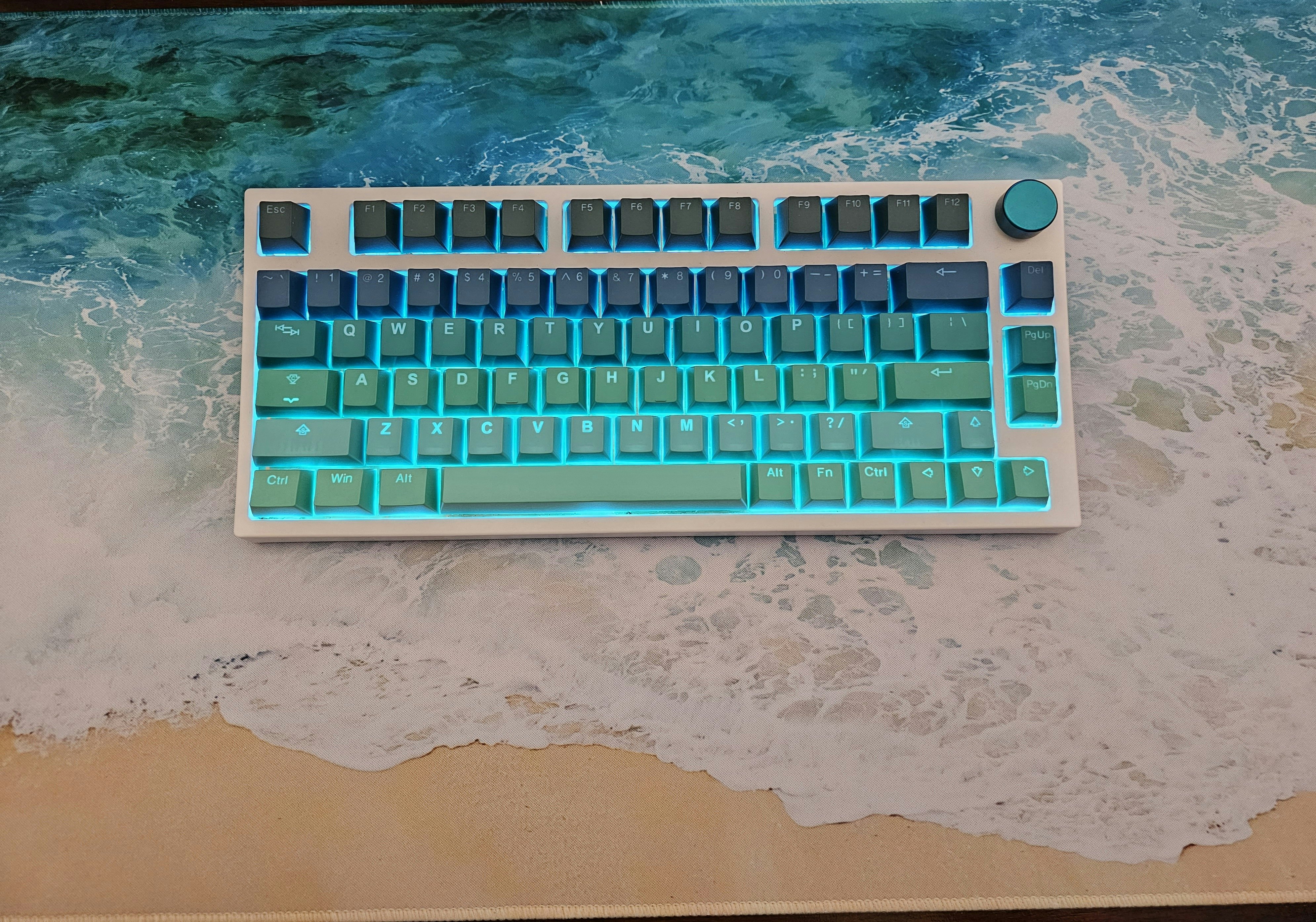 Keydous NJ80 Barebones Bluetooth RGB Hot-Swappable Keyboard | Drop