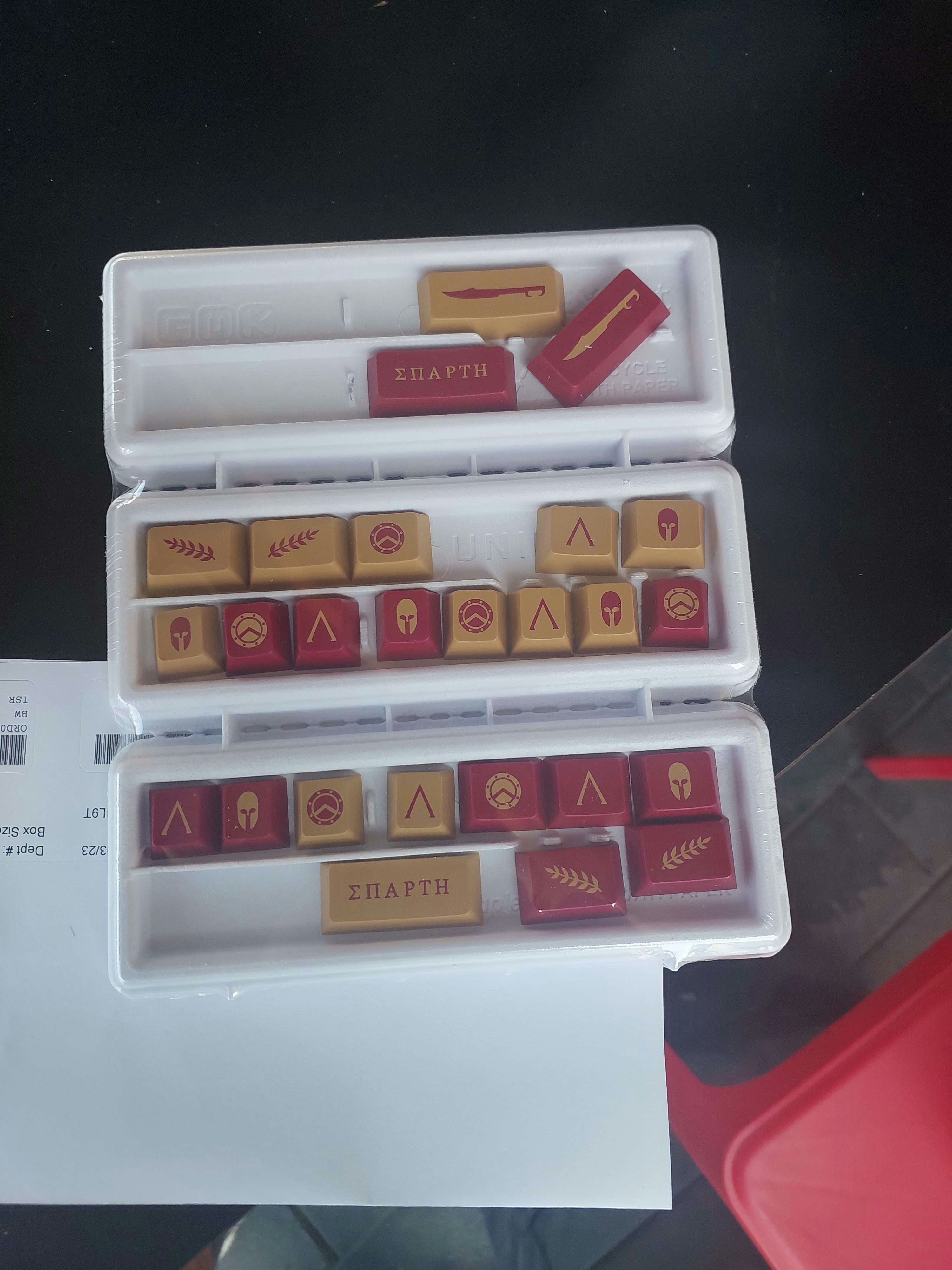 Drop GMK Sparta Custom Keycap Set | Mechanical Keyboards | Keycaps ...