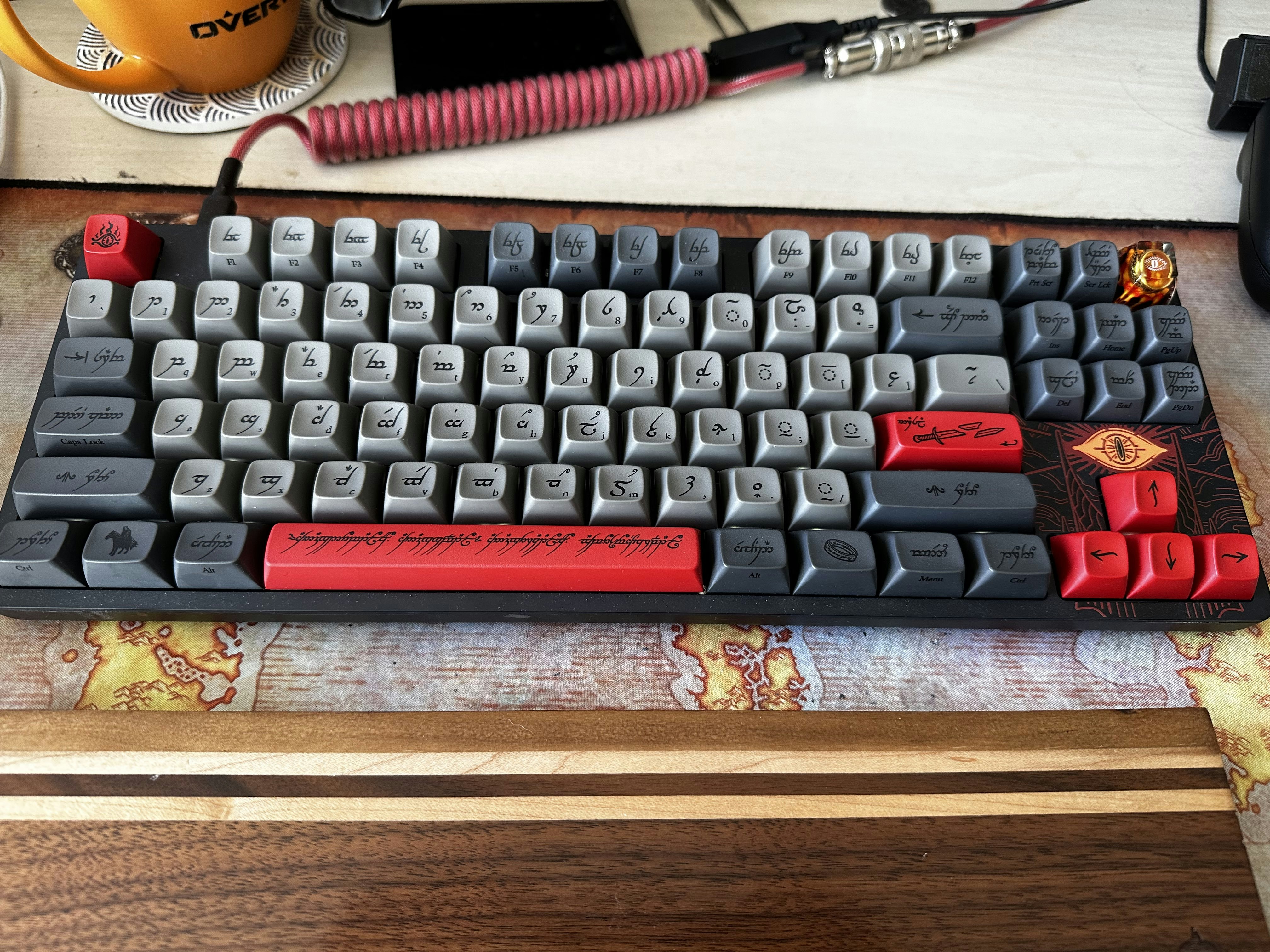 Drop + The Lord of the Rings™ Black Speech Keyboard | Mechanical ...