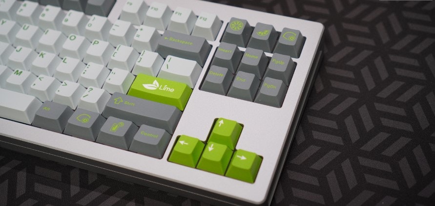 Drop GMK Lime Custom Keycap Set | Mechanical Keyboards | Custom Layout ...