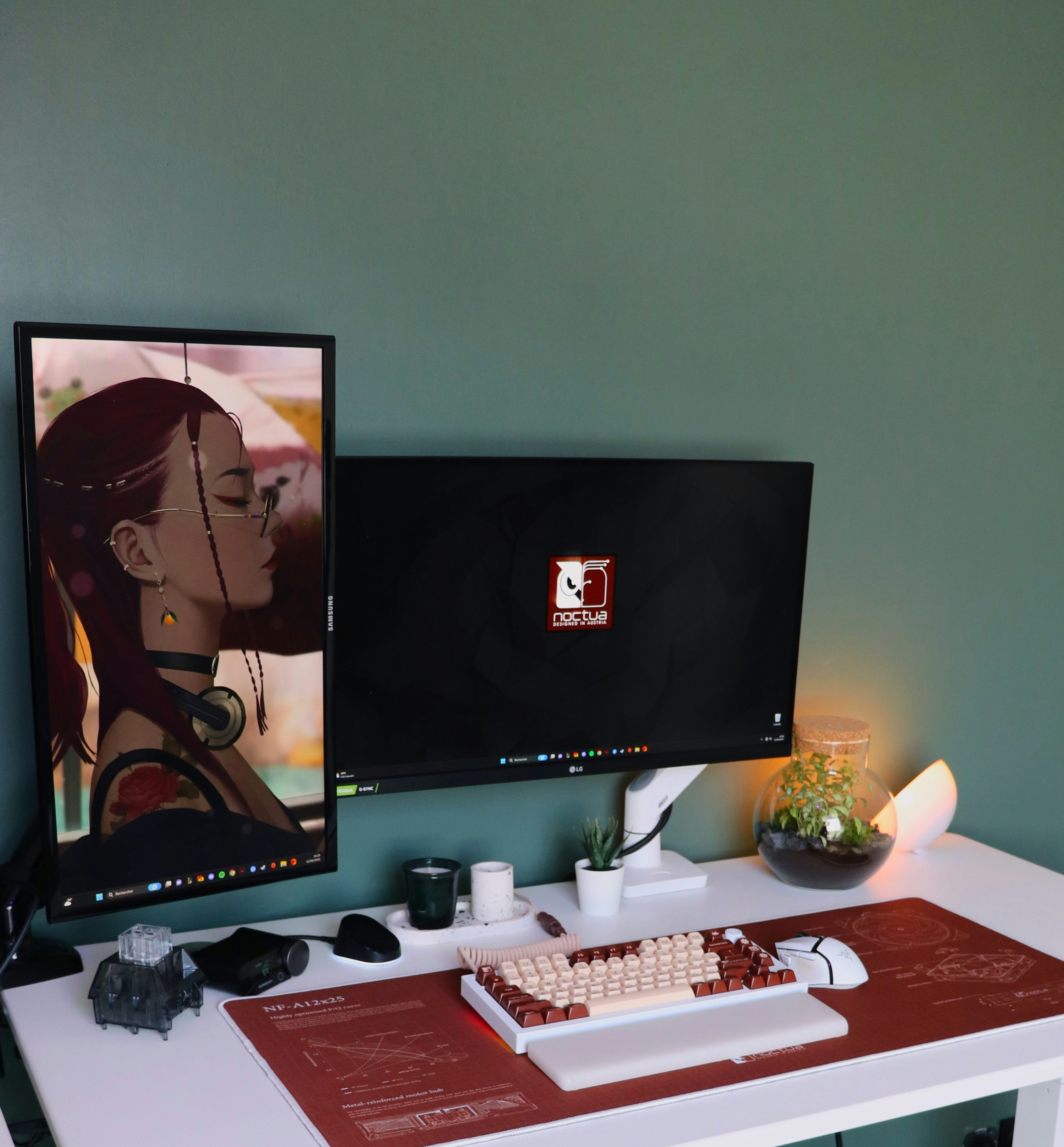 Noctua themed setup | Drop