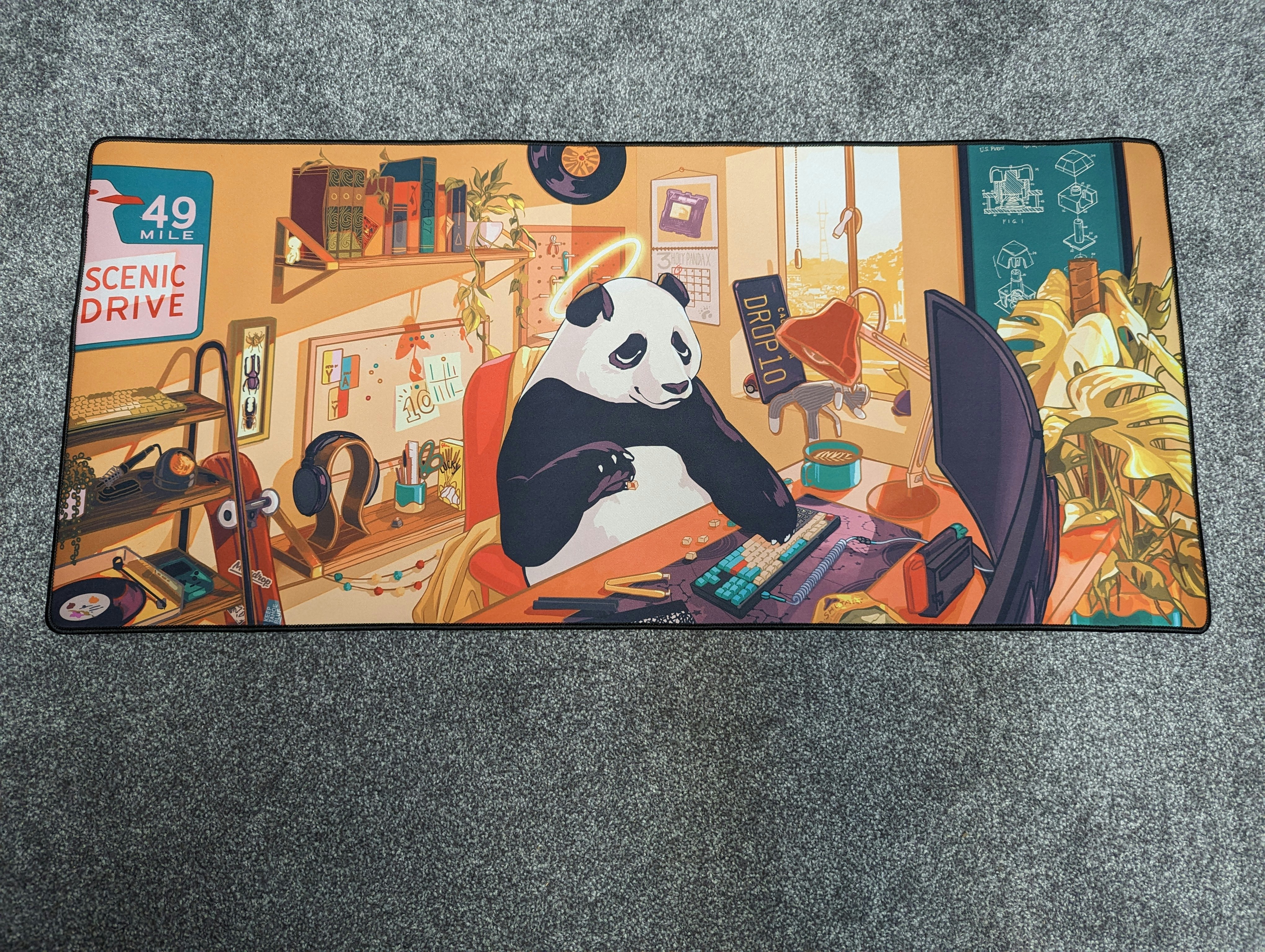 Drop Holy Panda X Desk Mat | Battlestations | Desk Mats | Themed Desk ...