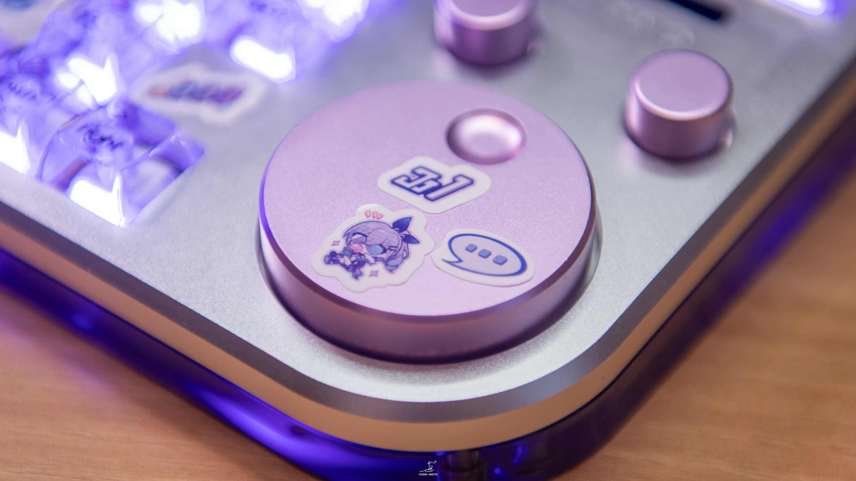 silver wolf macro pad | Drop