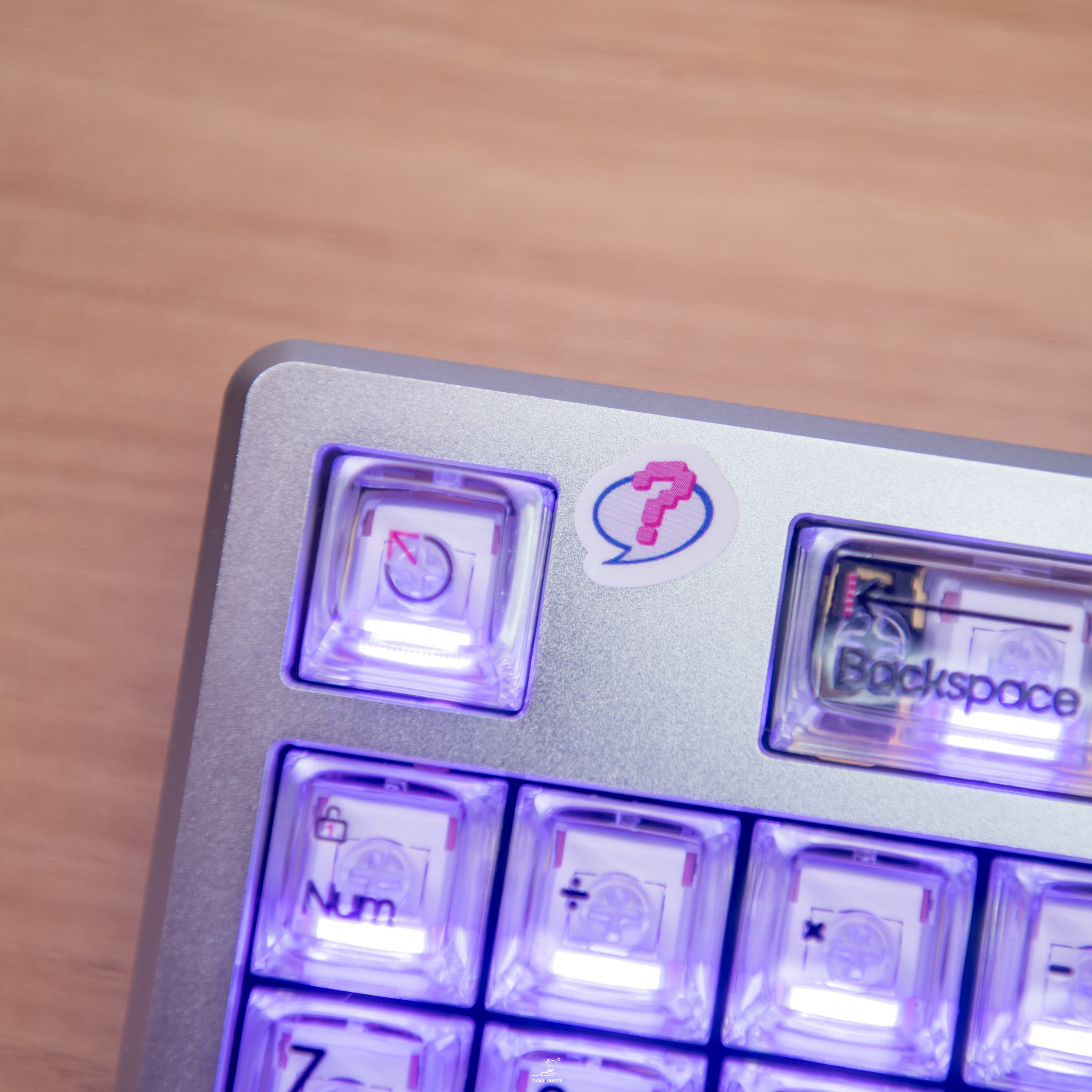 silver wolf macro pad | Drop