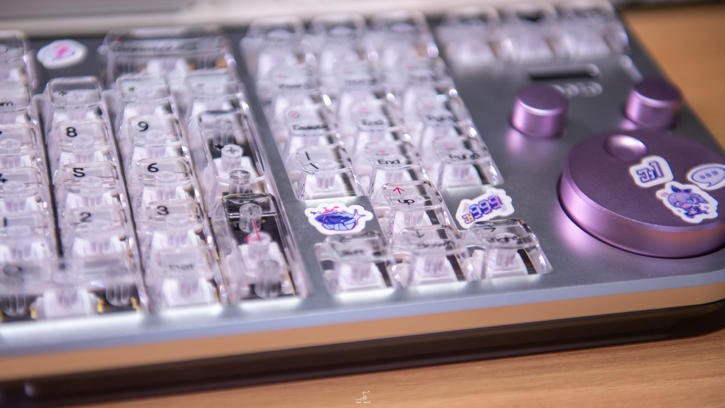 silver wolf macro pad | Drop