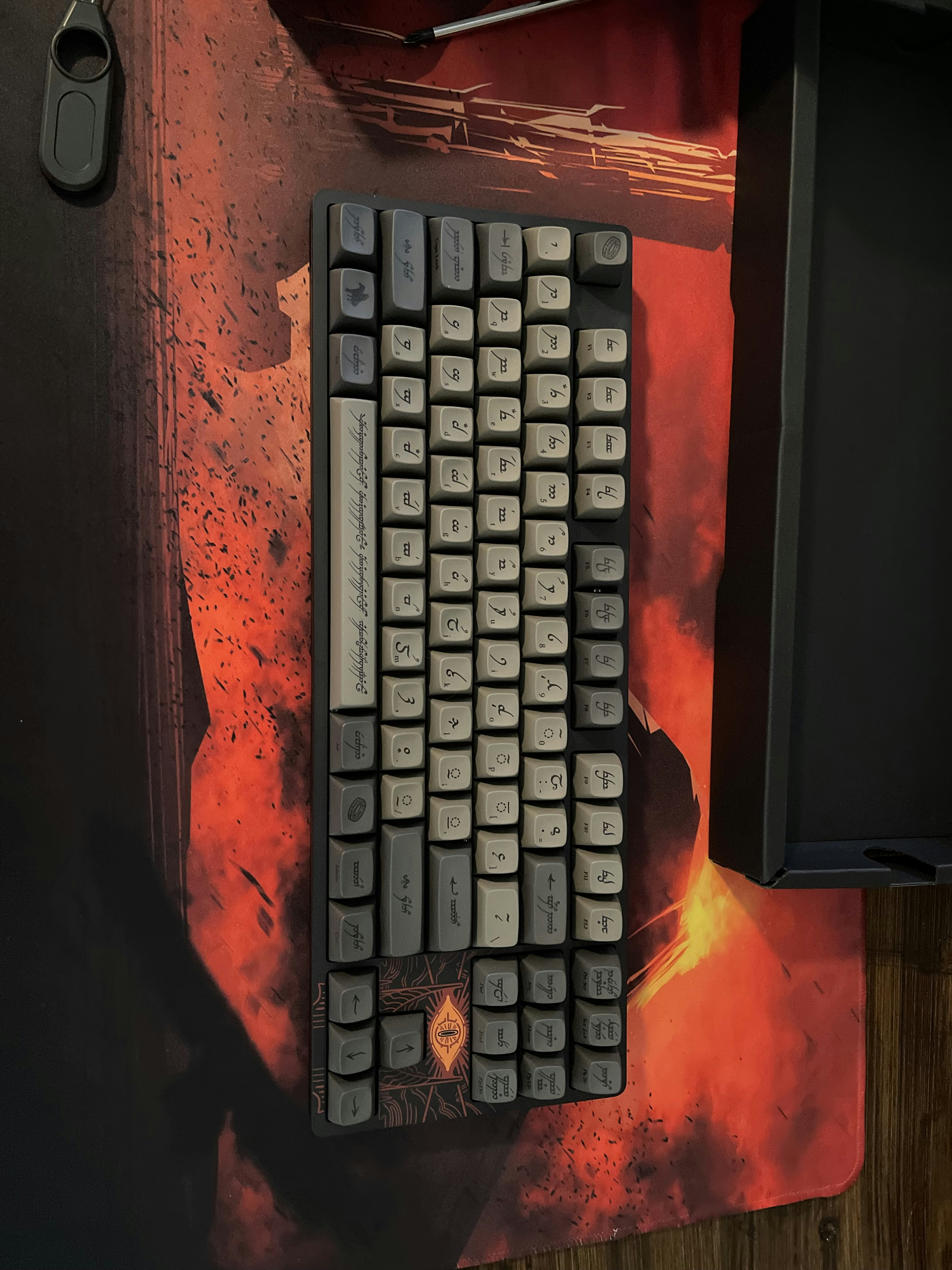 Drop + The Lord of the Rings™ Black Speech Keyboard | Mechanical ...