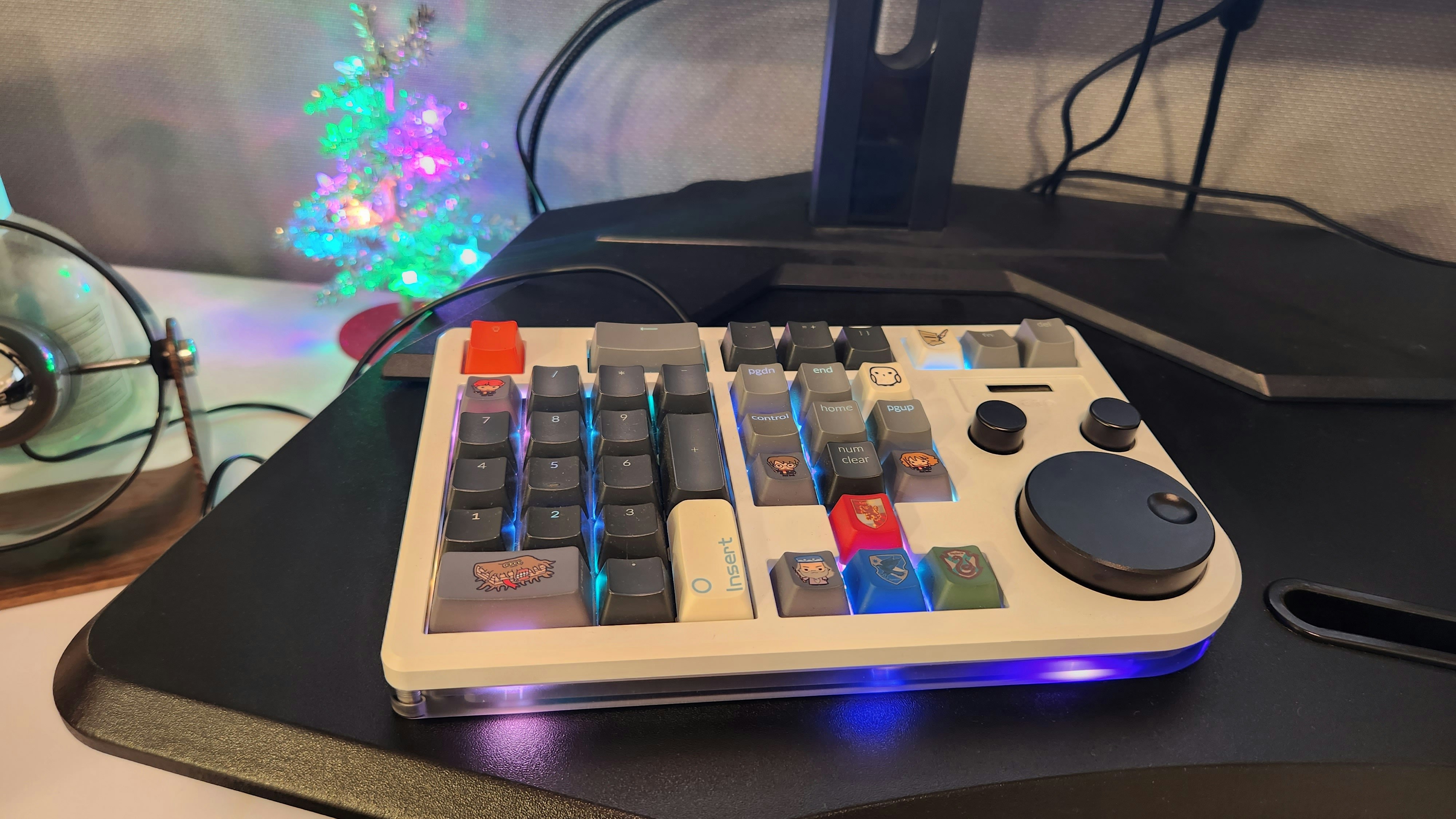 Megalodon Triple Knob 38% Keyboard With OLED Screen | Mechanical ...