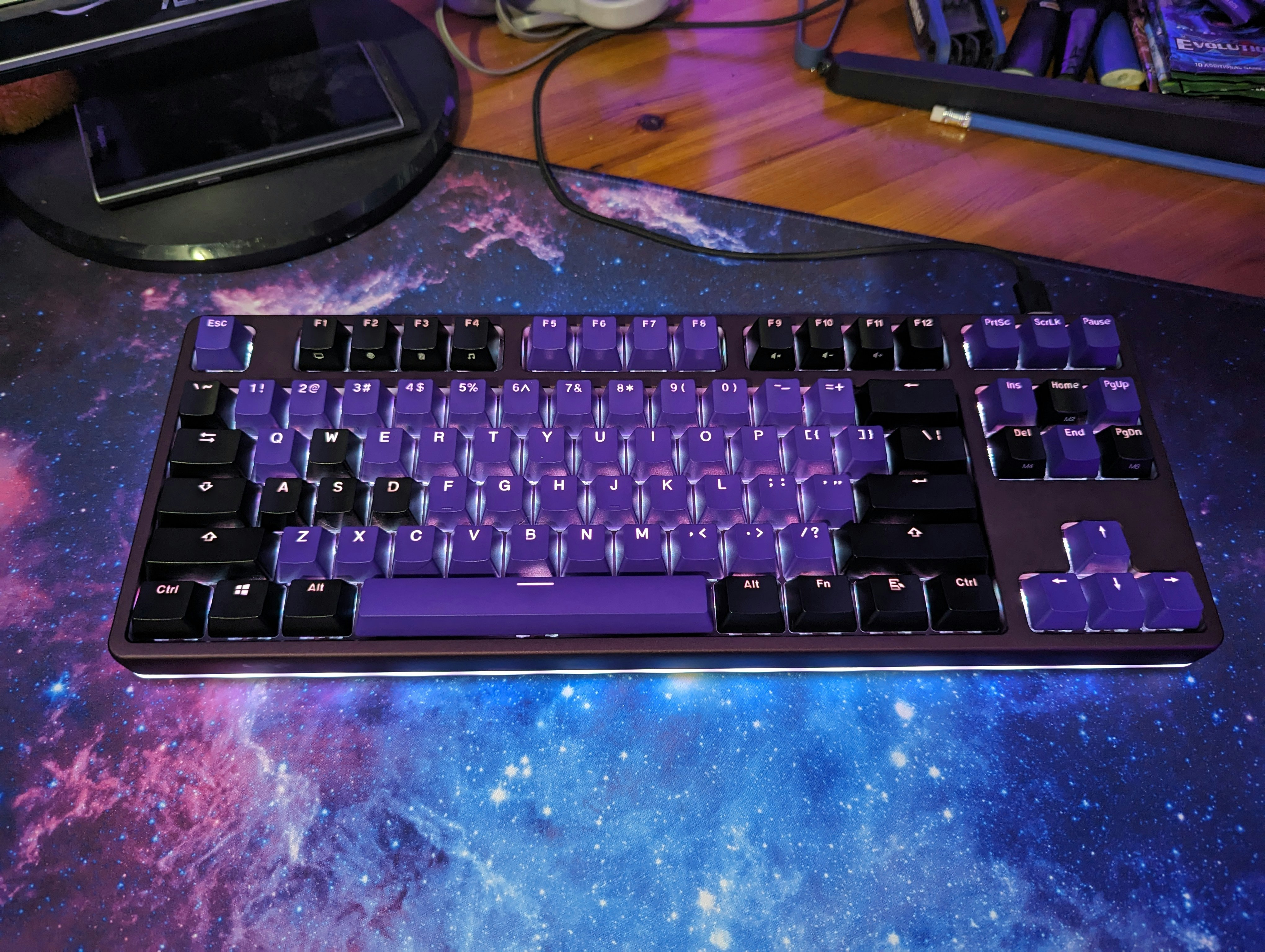 Drop CTRL V1 High-Profile Dark Purple Barebones Keyboard | Mechanical ...