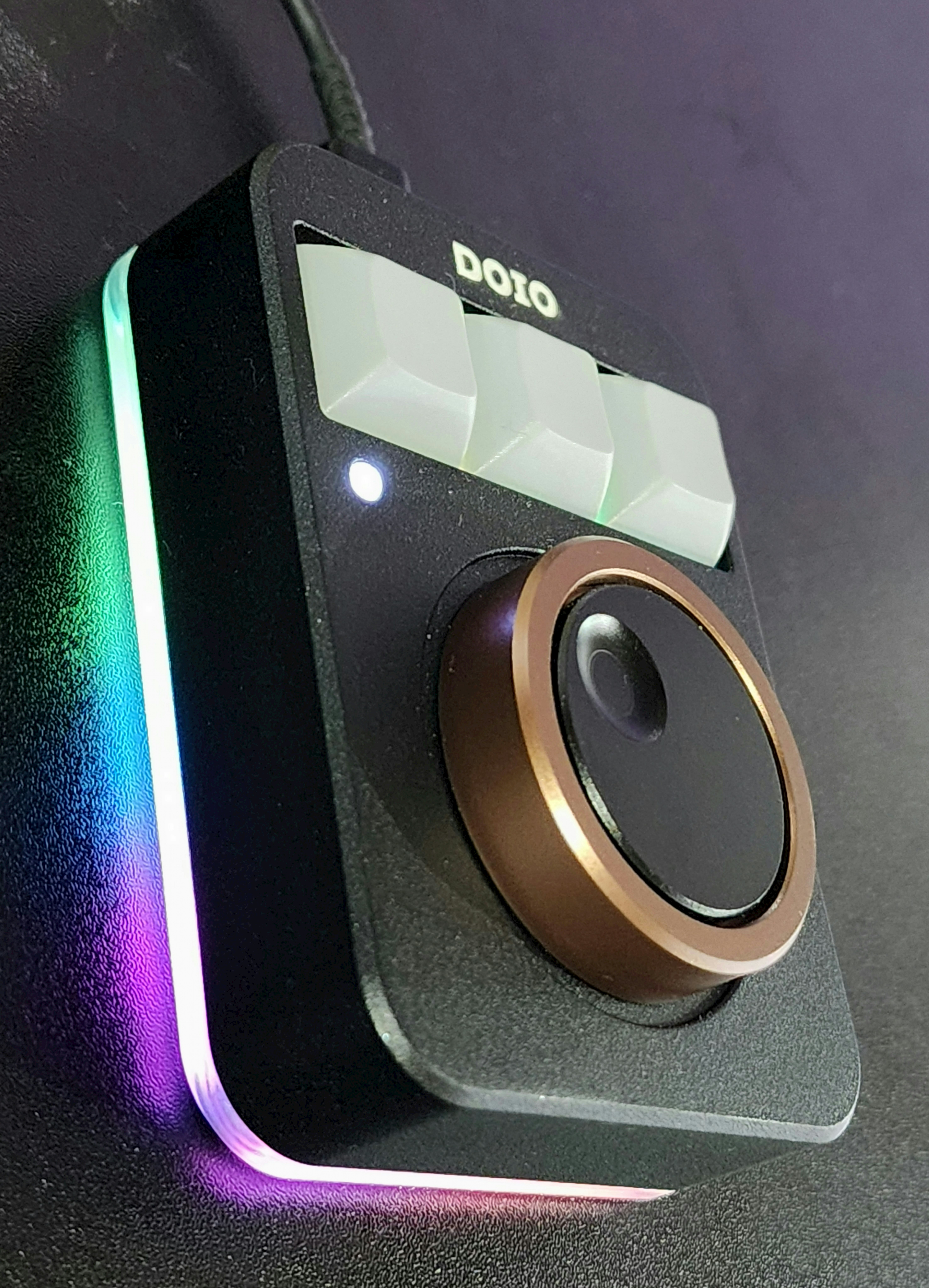 Megalodon Dual Layer Knob Macropad - Yellow | Mechanical Keyboards ...