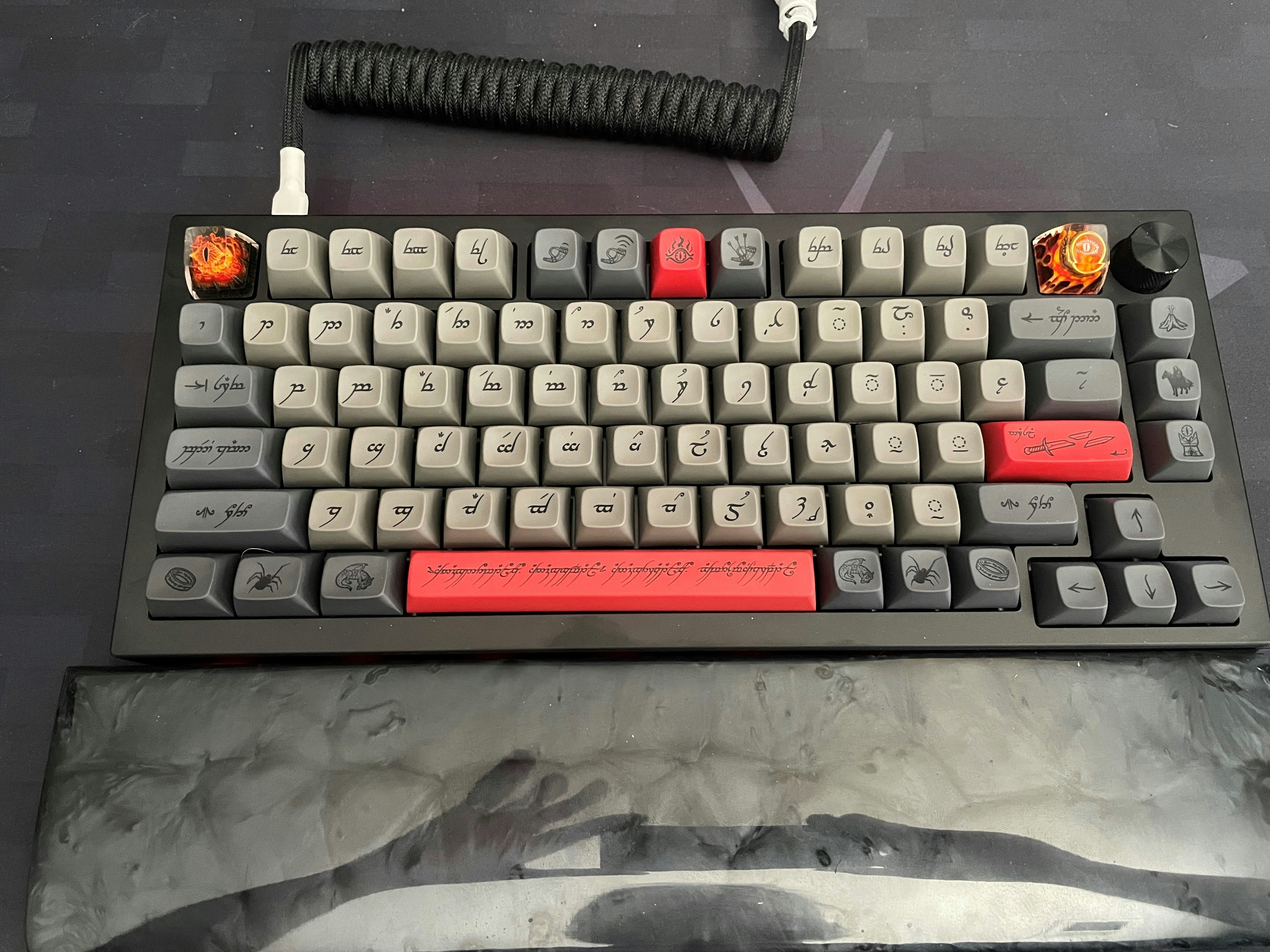 Drop + The Lord of the Rings™ Mordor™ Artisan Keycap - The Eye of Barad ...