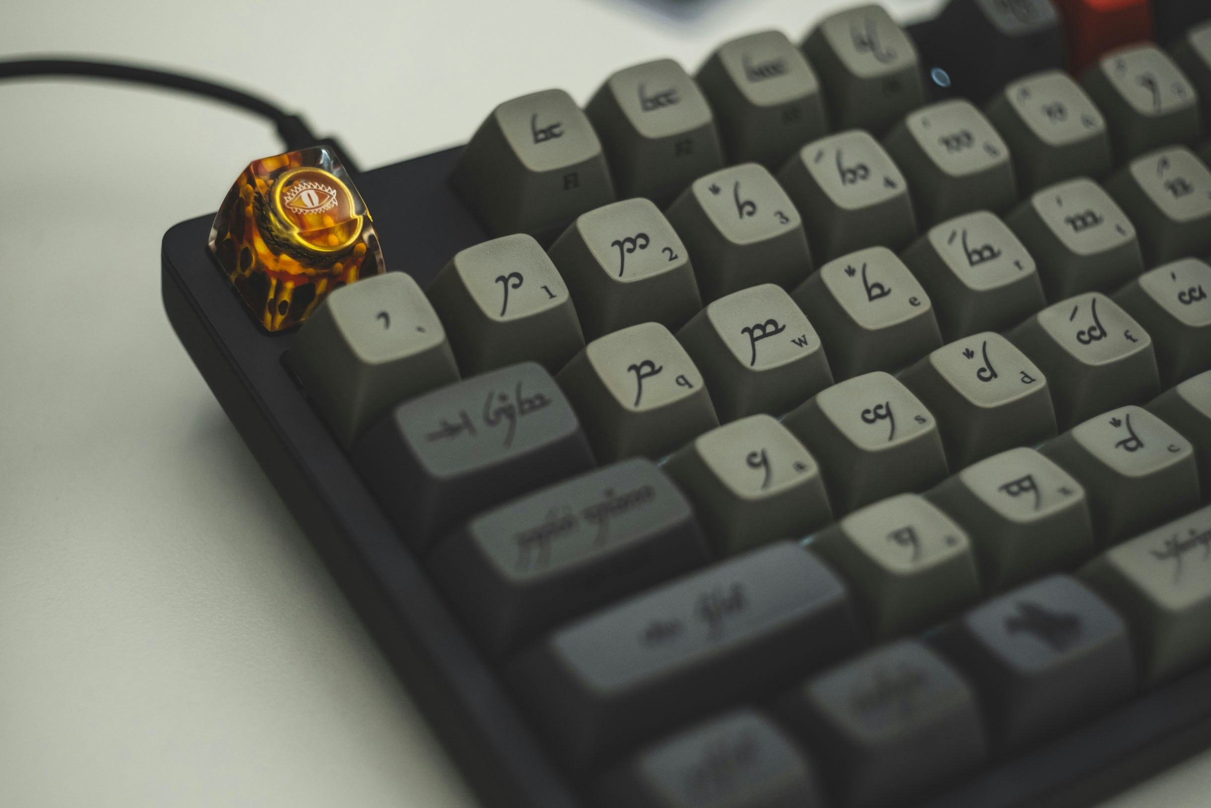 Drop + The Lord of the Rings Black Speech Keyboard | Mechanical ...
