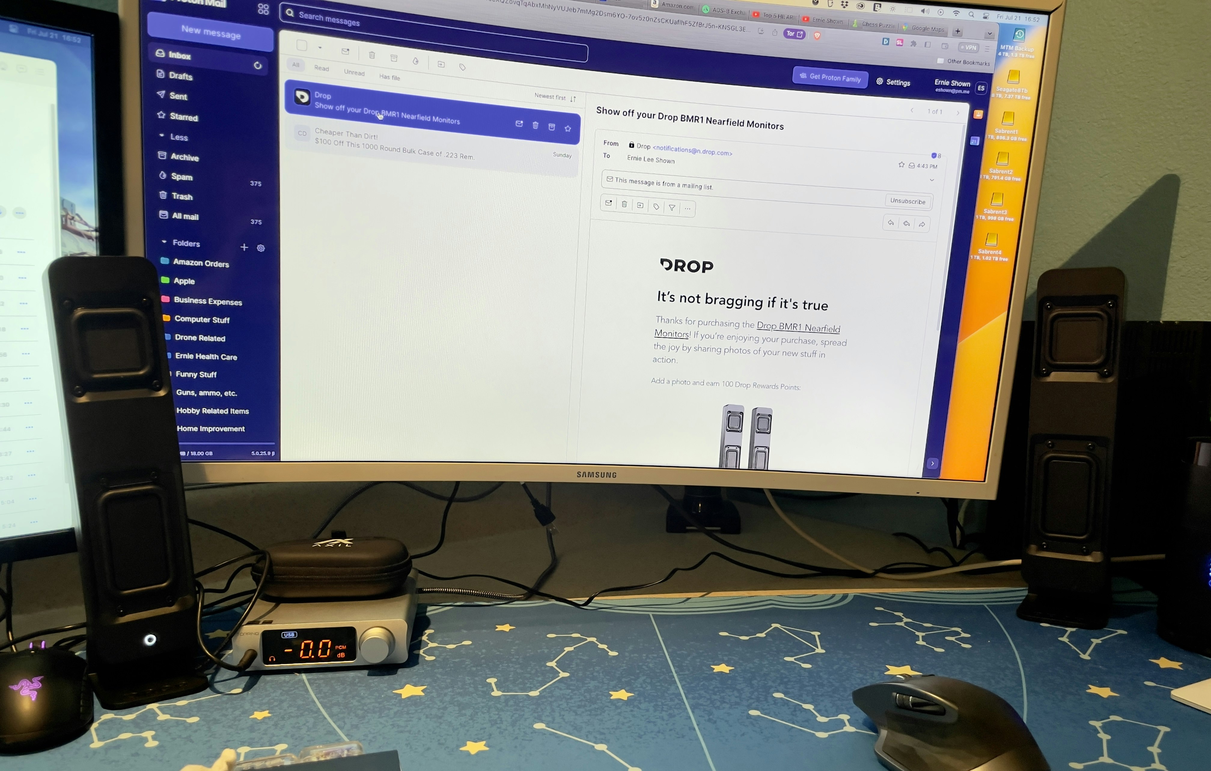 Drop BMR1 Nearfield Monitors | Audiophile | Speakers | Powered Speakers