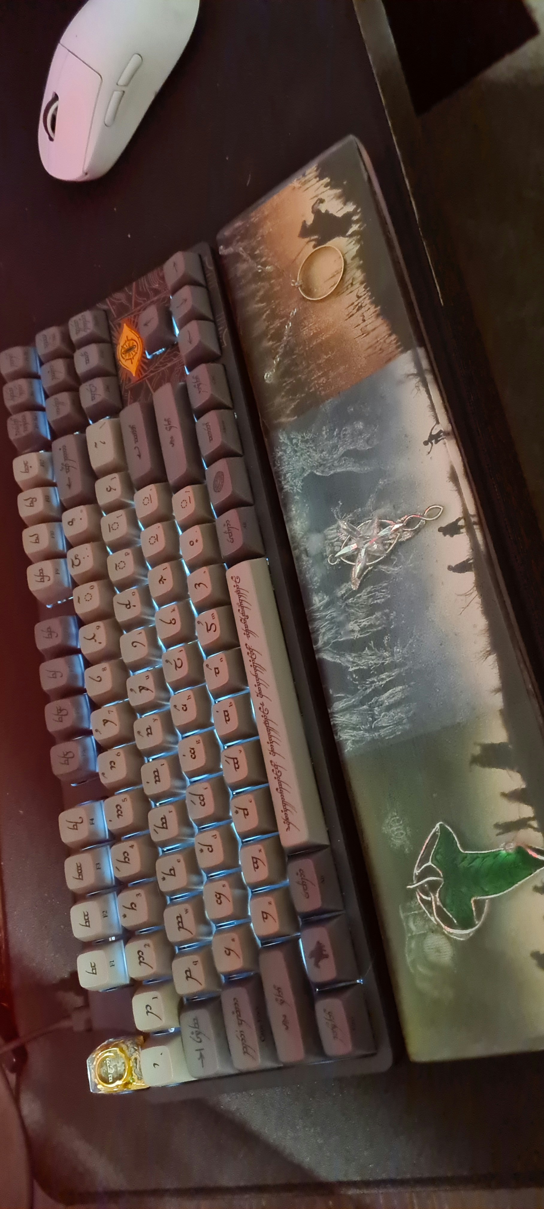 Drop + The Lord of the Rings Black Speech Keyboard | Mechanical ...