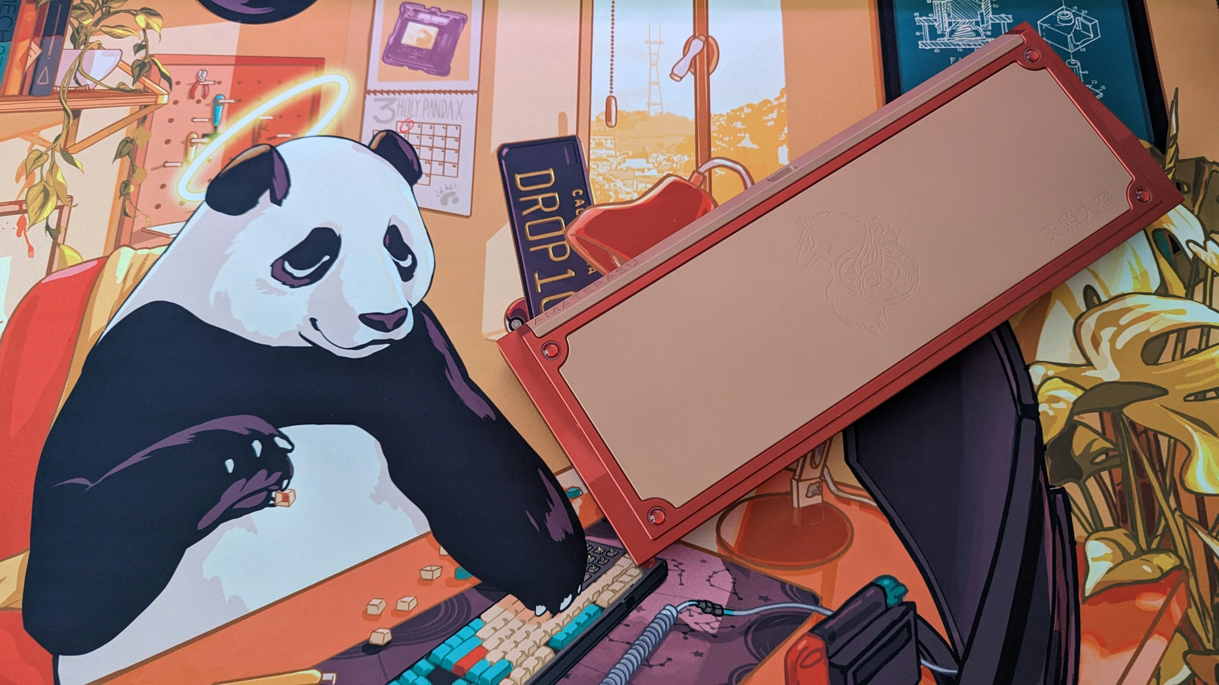 Drop Holy Panda X Desk Mat | Battlestations | Desk Mats | Themed Desk Mats