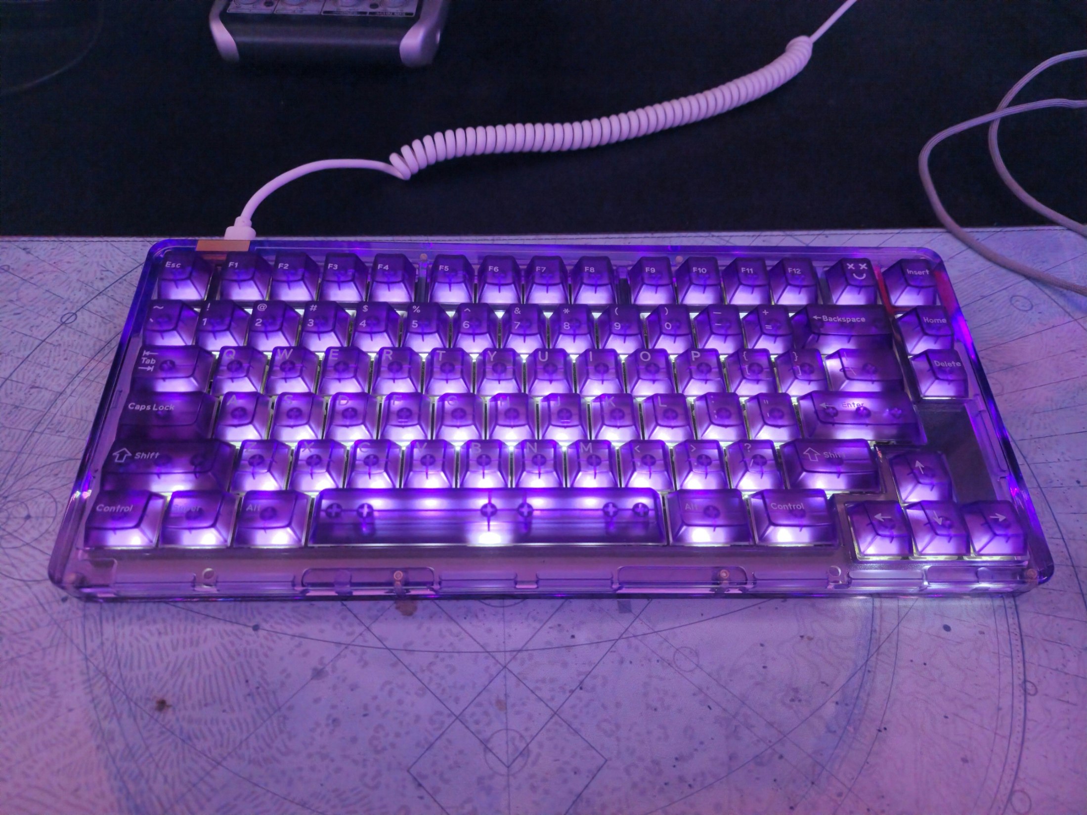 IDOBAO ID80 Atomic Purple Keyboard – Drop Exclusive | Mechanical ...