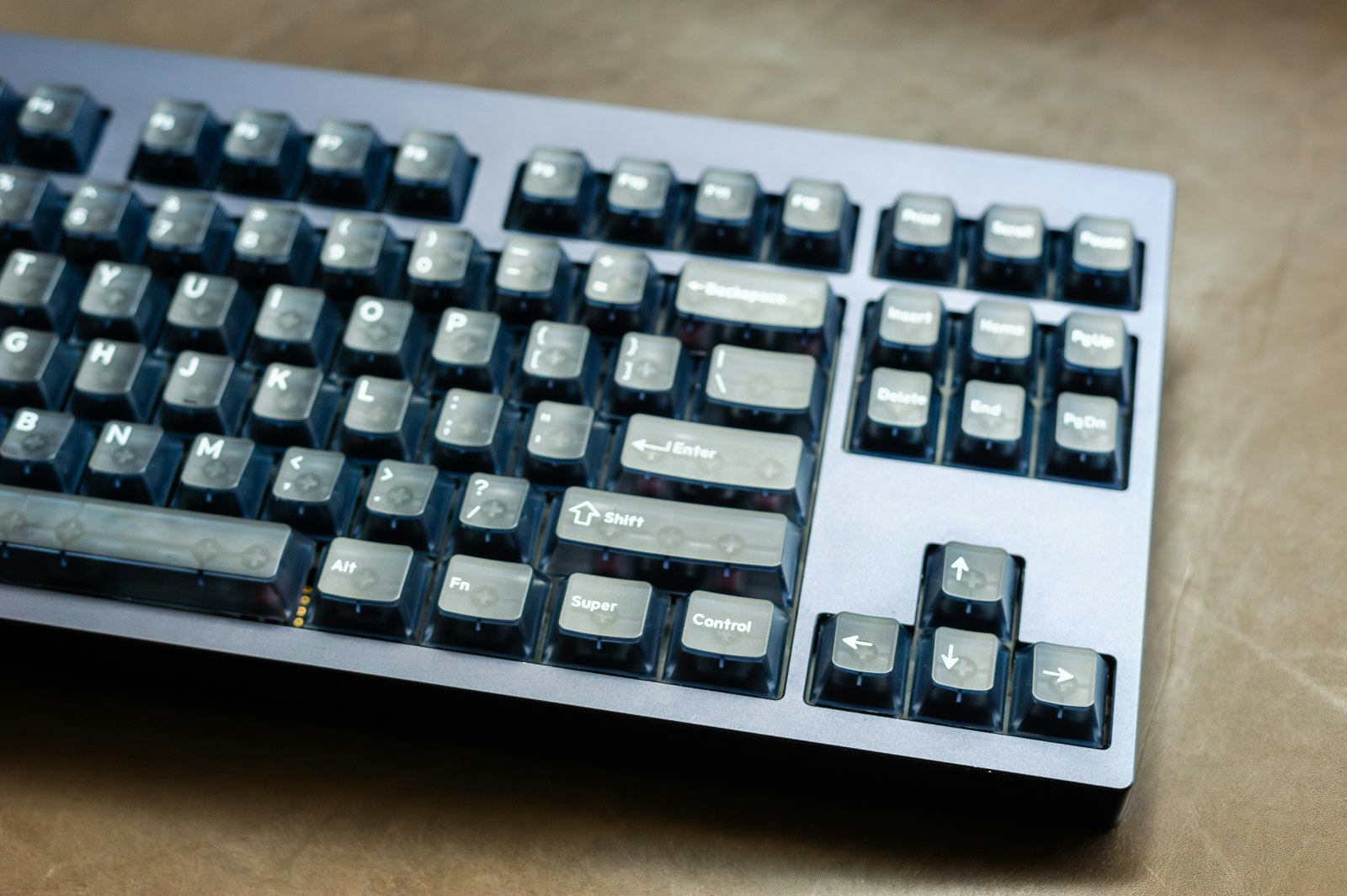 DROP + MITO KEYSTERINE KEYCAP SET R1 (SMOKE) | Drop