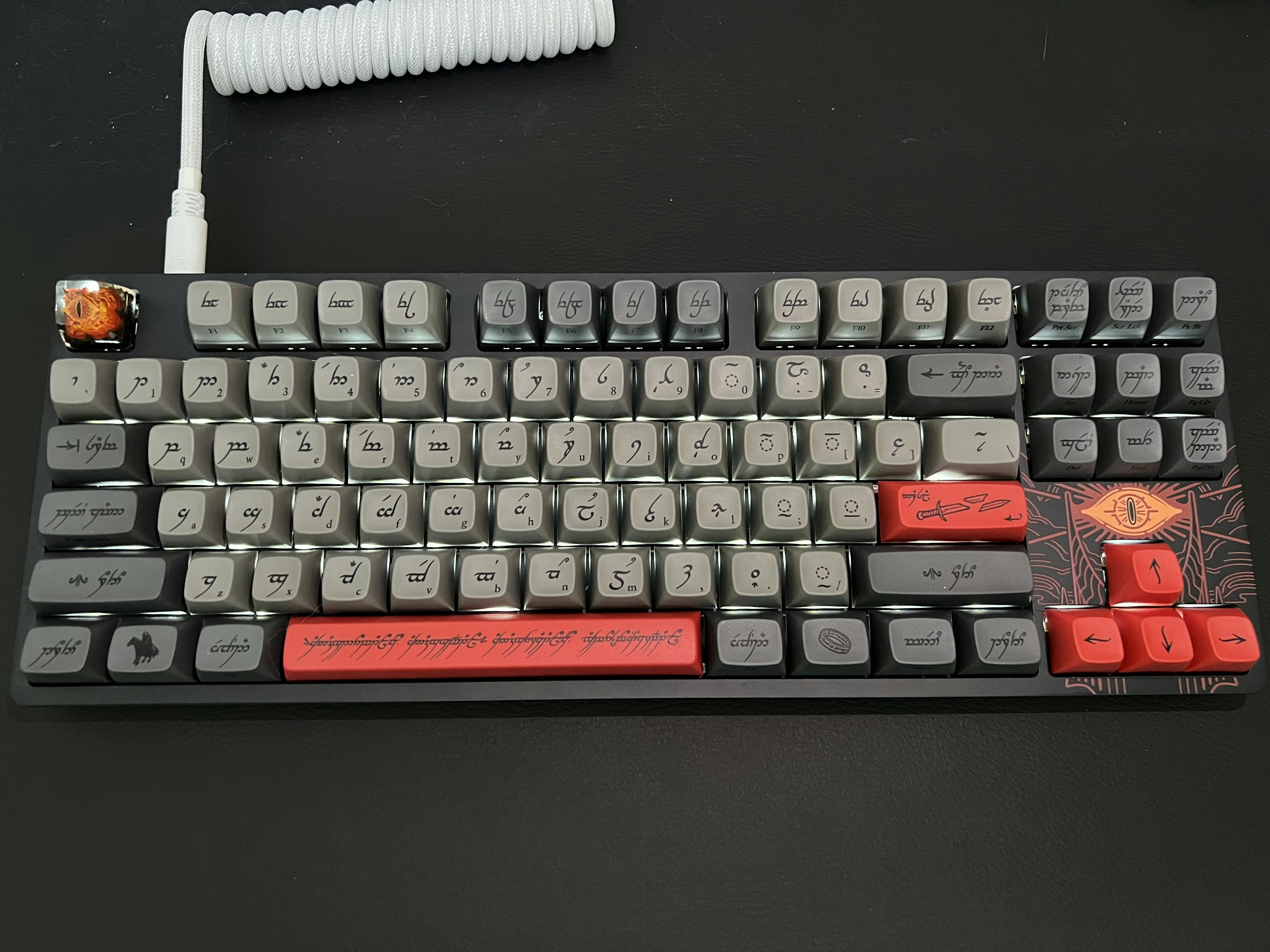 Drop + The Lord of the Rings Black Speech Keyboard | Mechanical ...