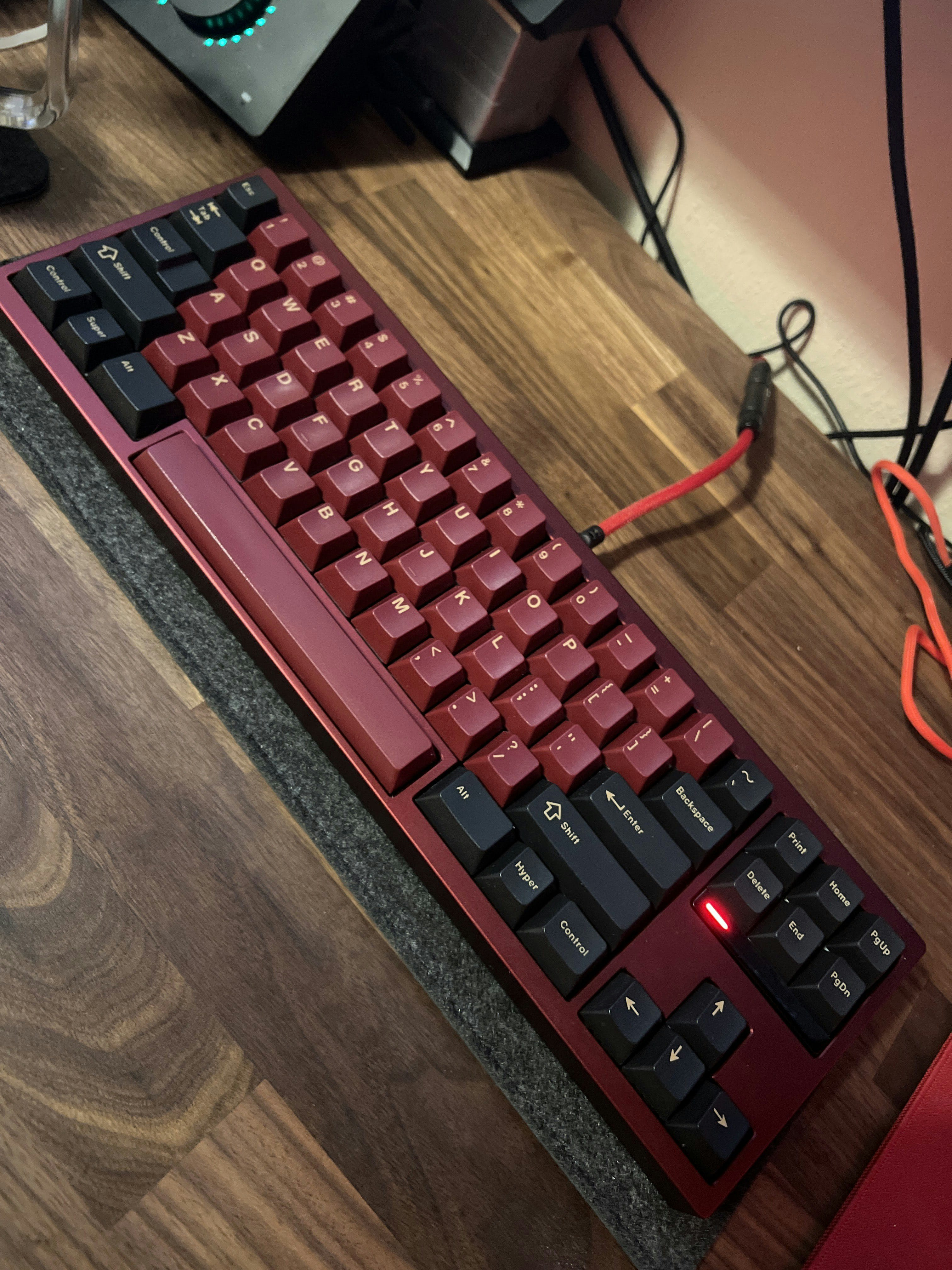 Drop + RedSuns GMK Red Samurai Custom Keycap Set | Doubleshot ABS ...