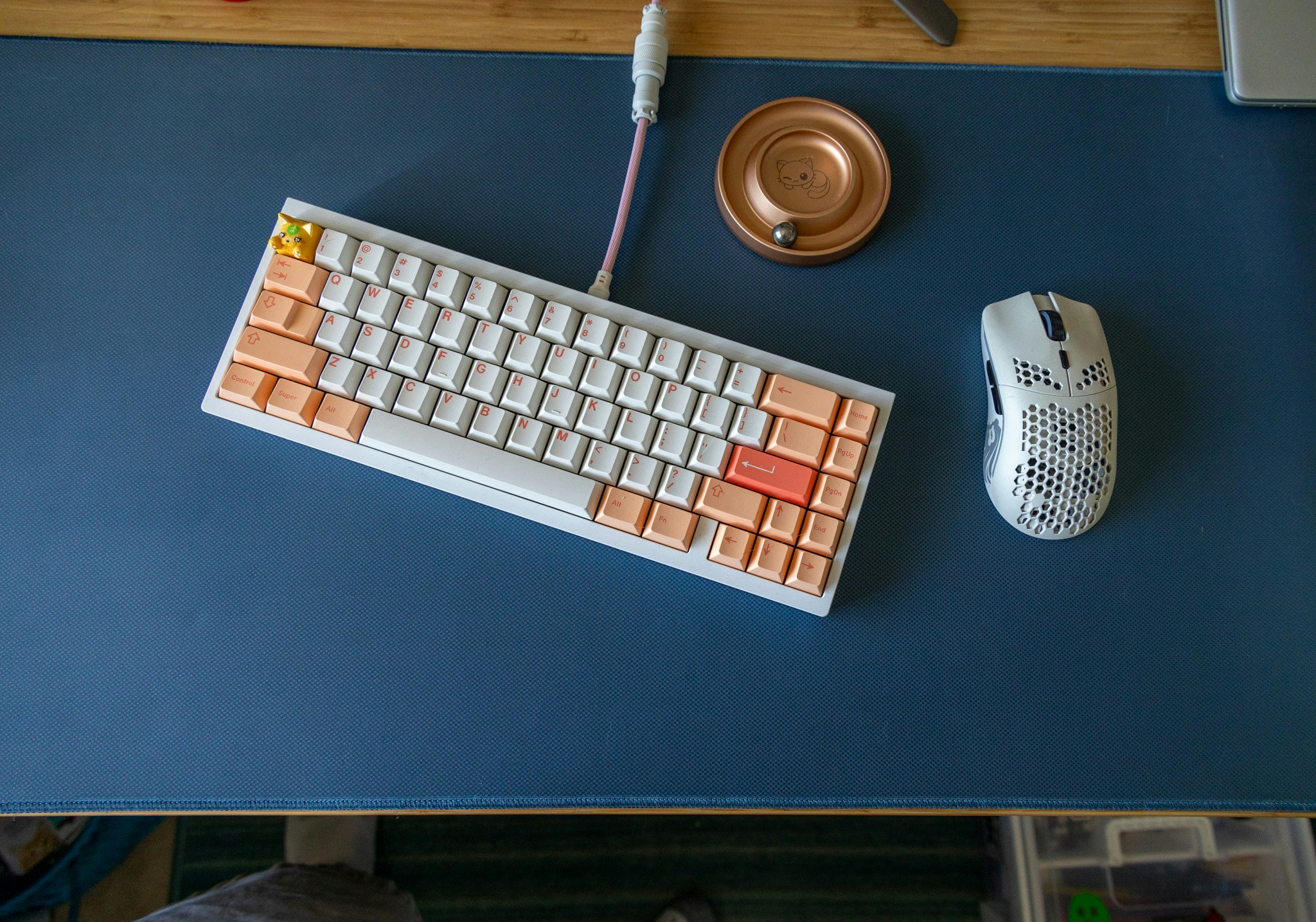 Drop Strata Desk Mat - Dark Scarlet (Burgundy) | Battlestations | Desk ...