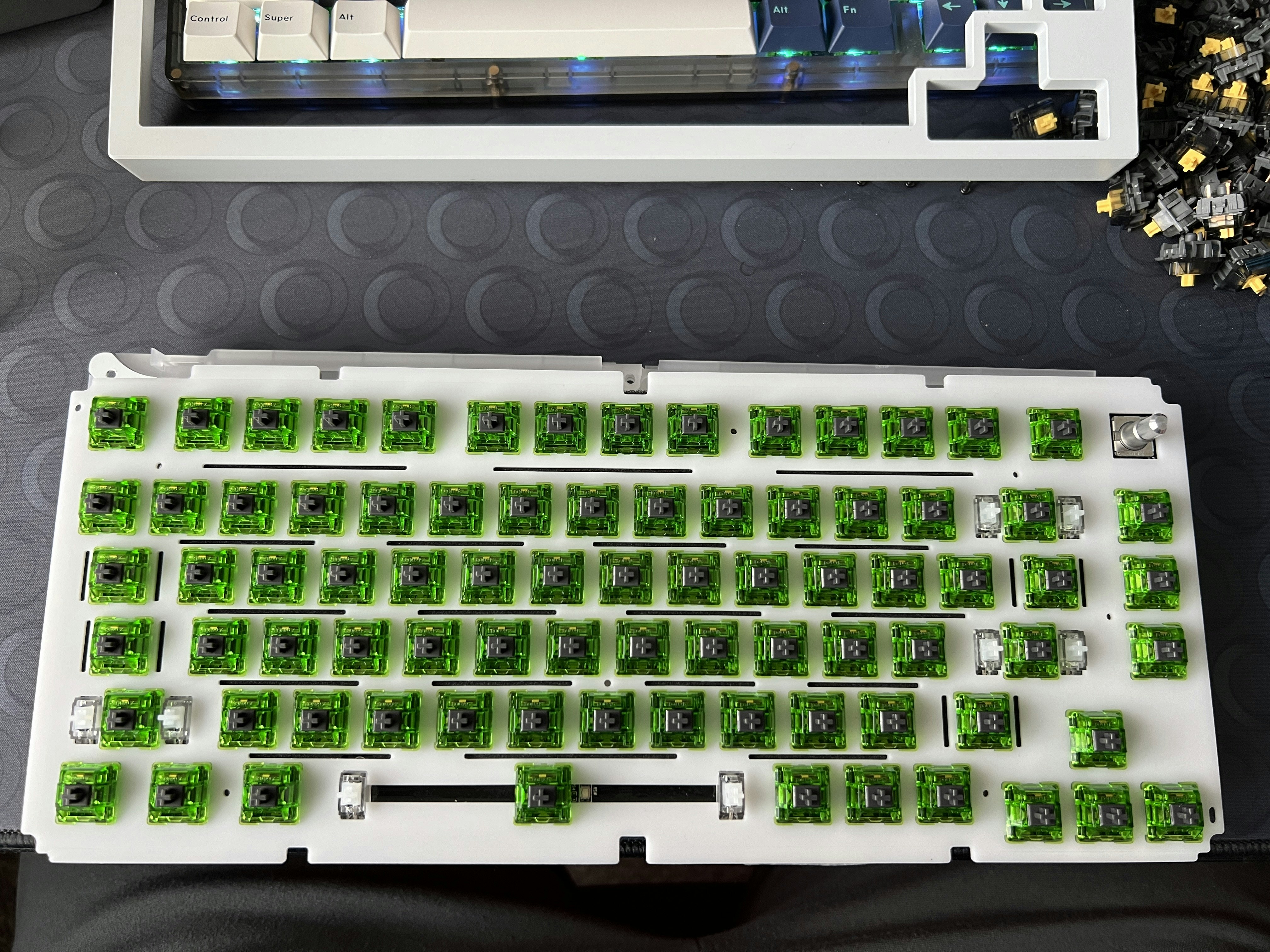 Drop SENSE75 POM Plate - White | Mechanical Keyboards | Components ...
