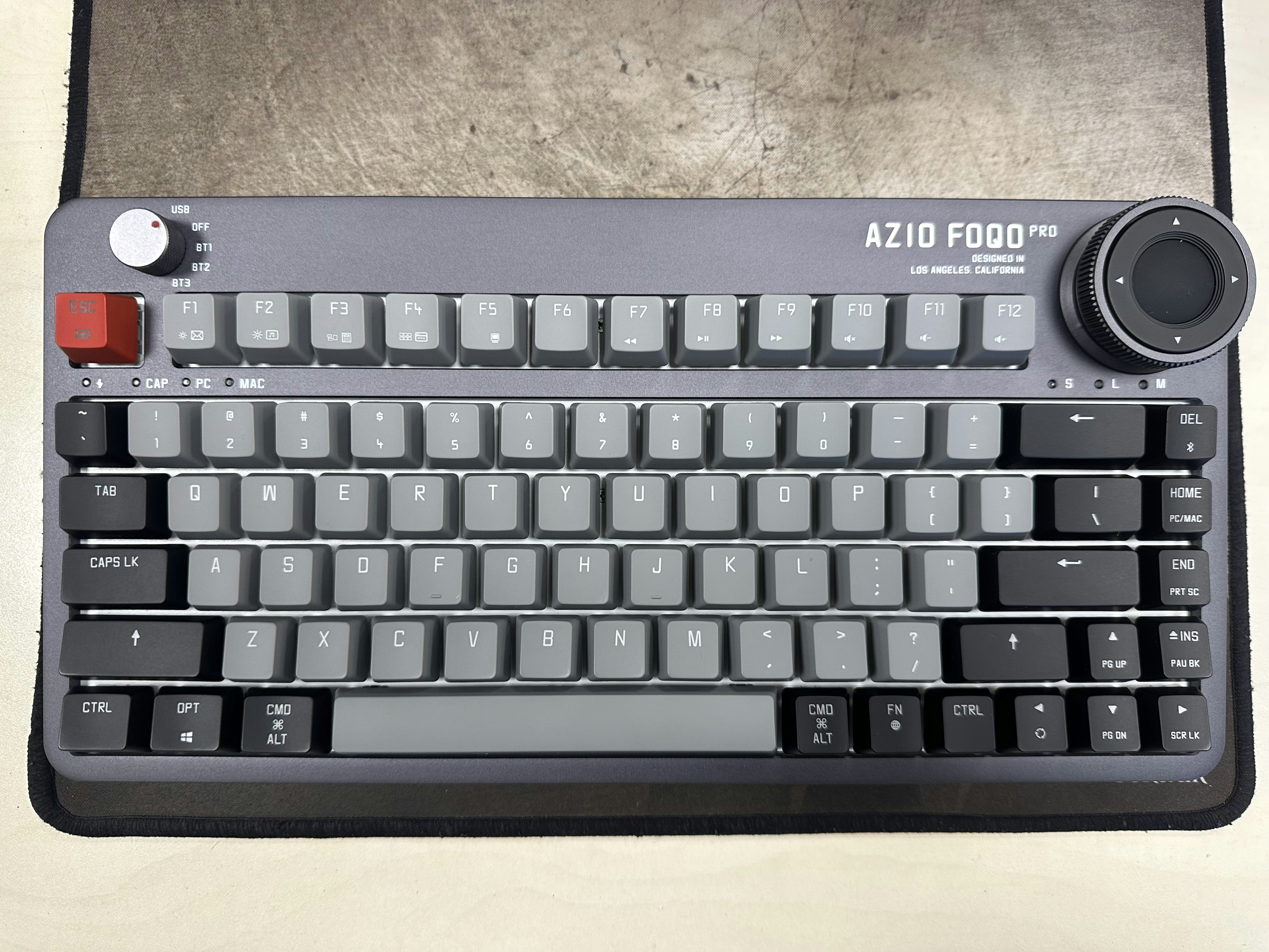 Azio FOQO Pro Wireless Hot-Swappable Mechanical Keyboard | Mechanical ...