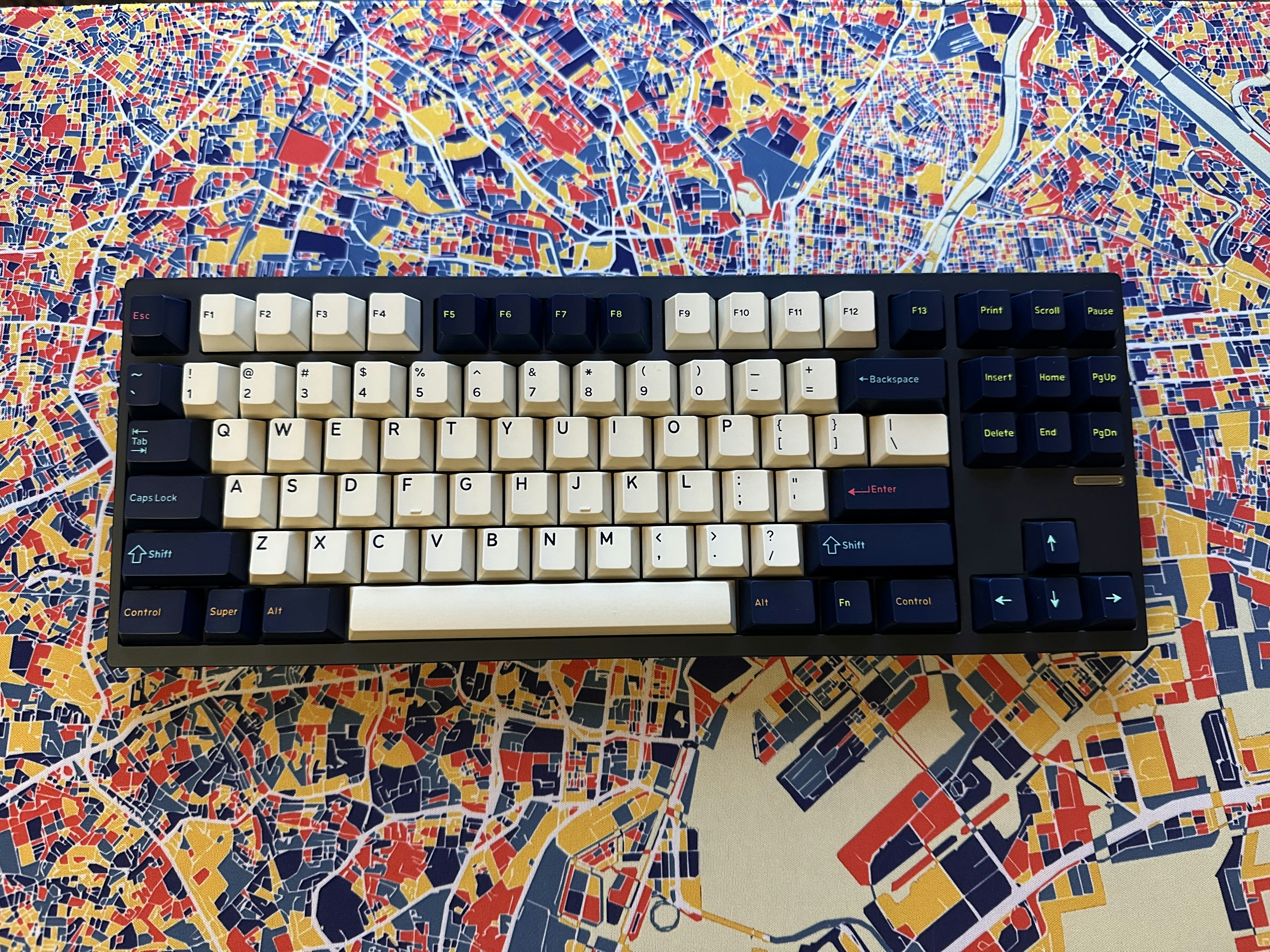 DCX Solarized on Navy QK80 | Drop