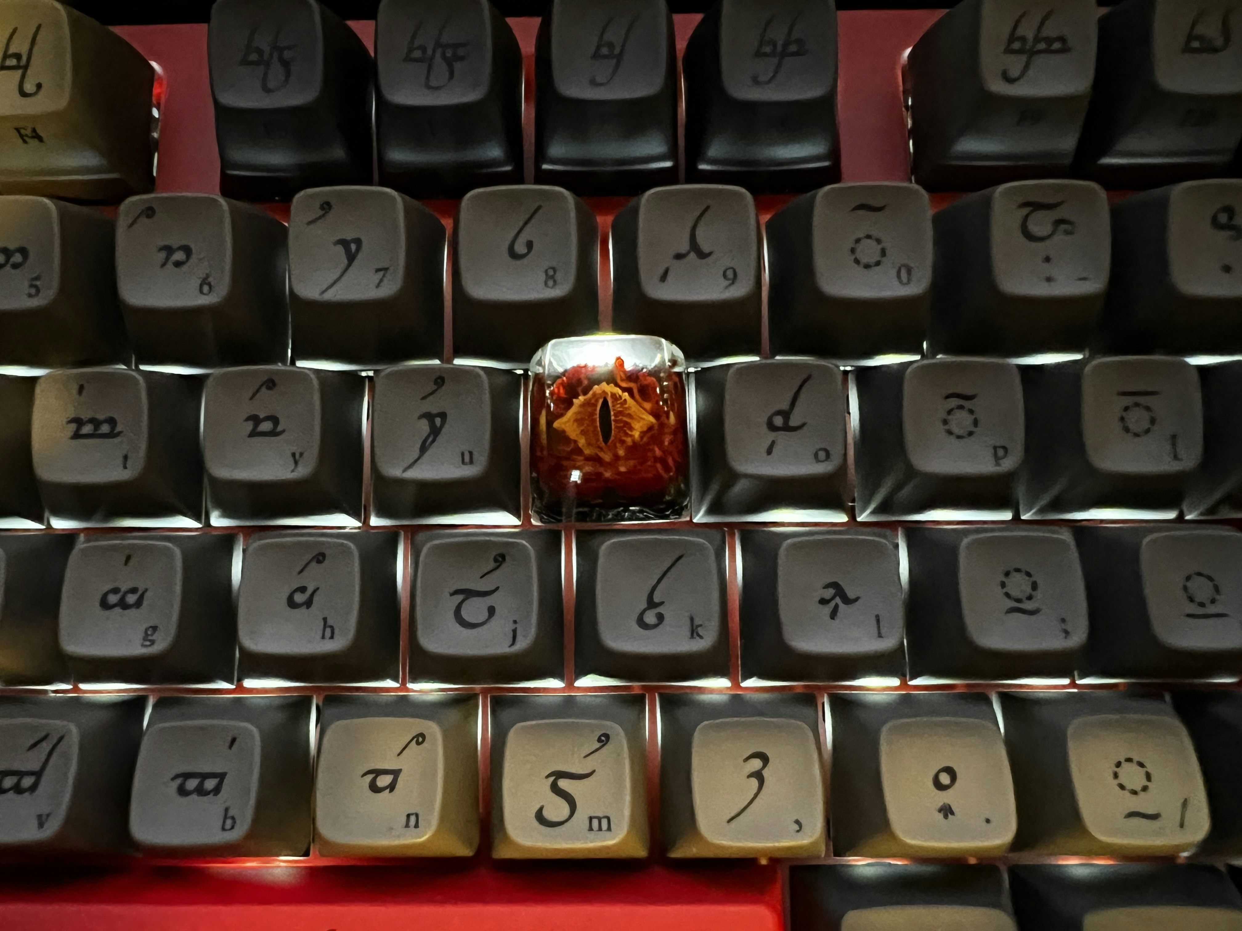 Drop + The Lord of the Rings™ Mordor™ Artisan Keycap - The Eye of Barad ...