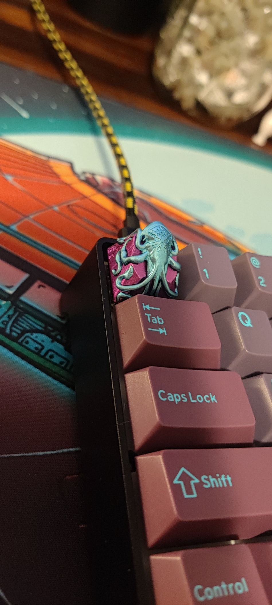 ZOMO Cthulhu Artisan Keycap | Mechanical Keyboards | Keycaps | Artisan ...