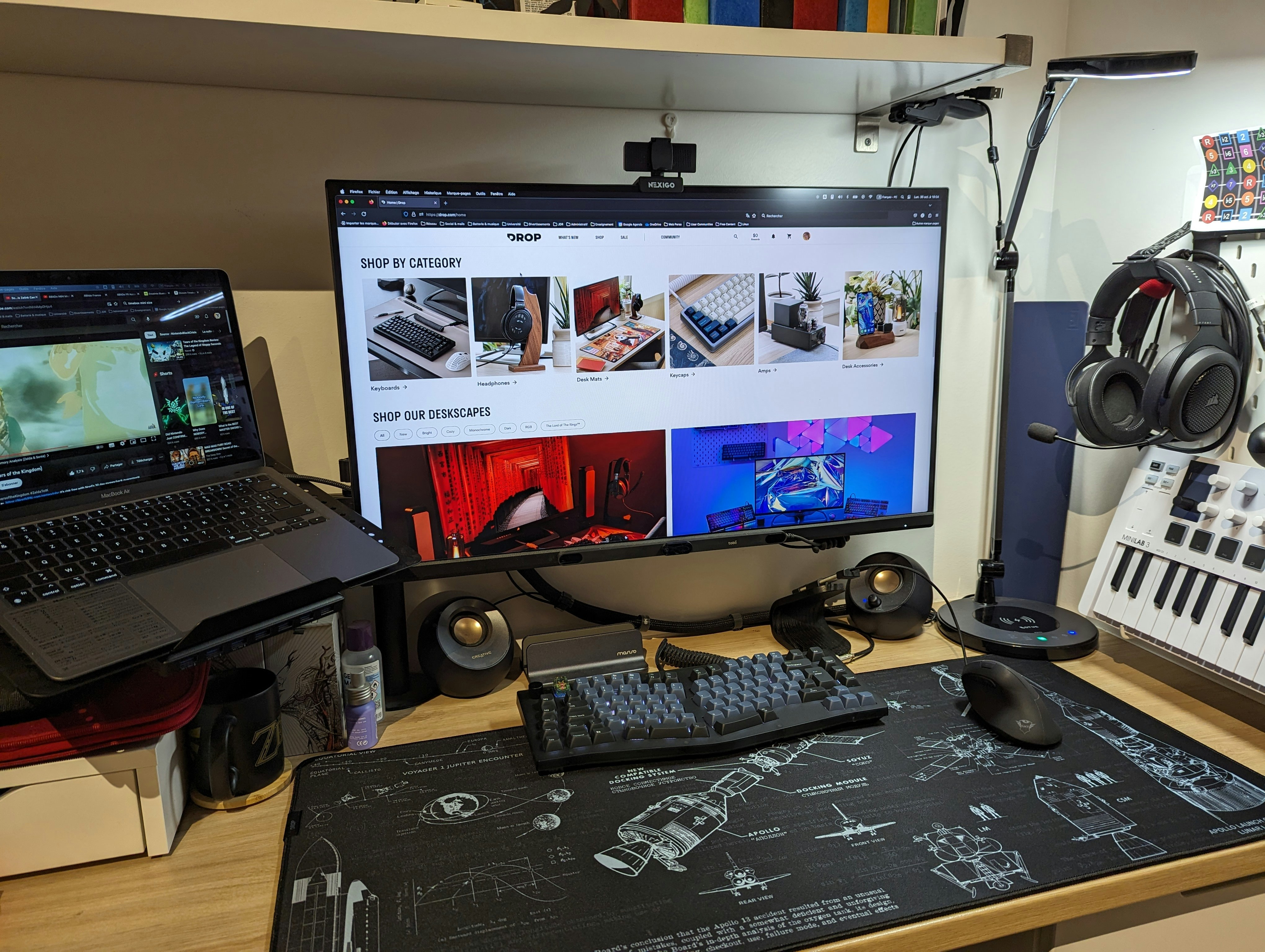 Drop + Atoms to Astronauts Desk Mats | Battlestations | Desk Mats ...