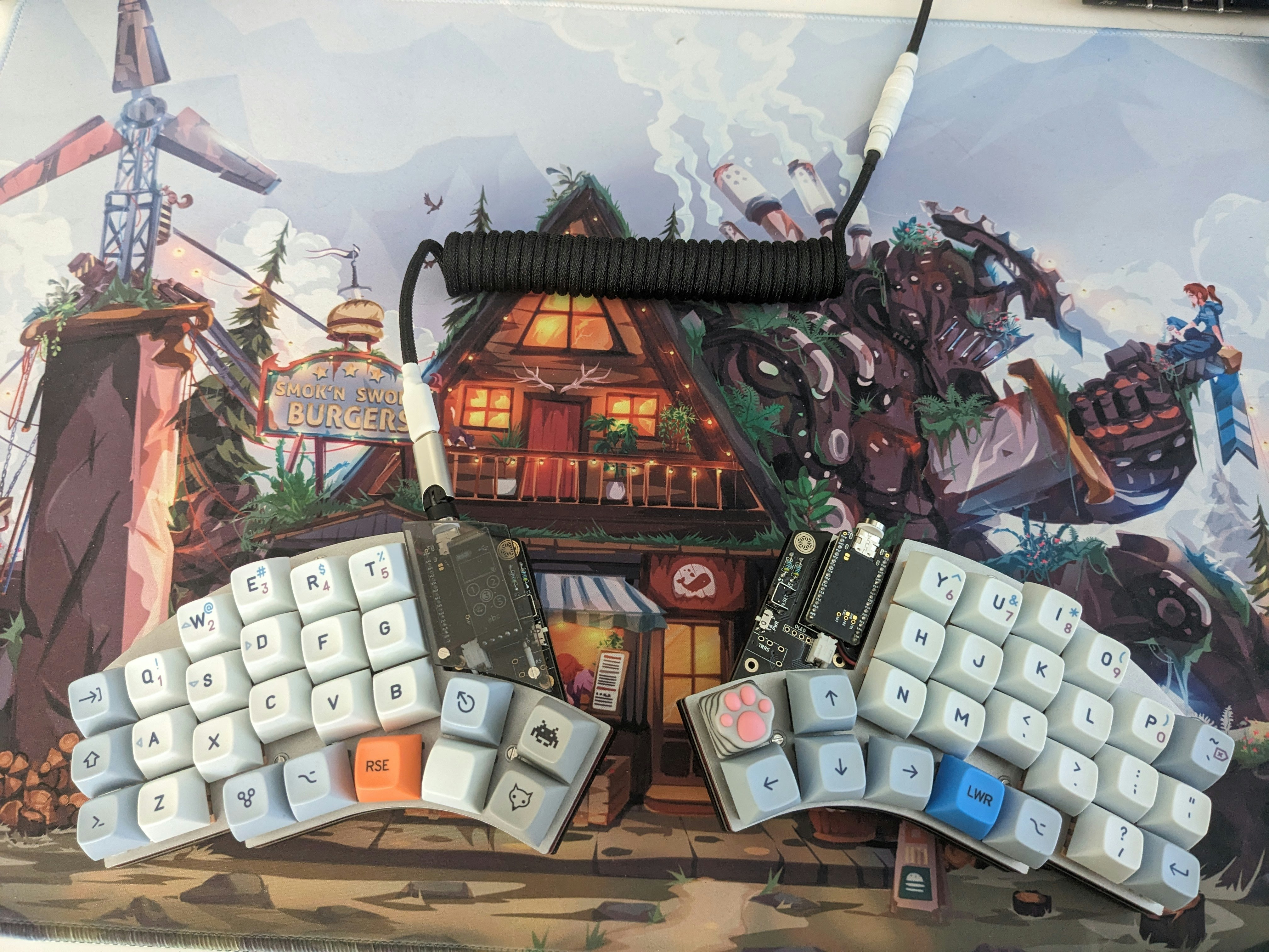 keycaps meant for split | Drop