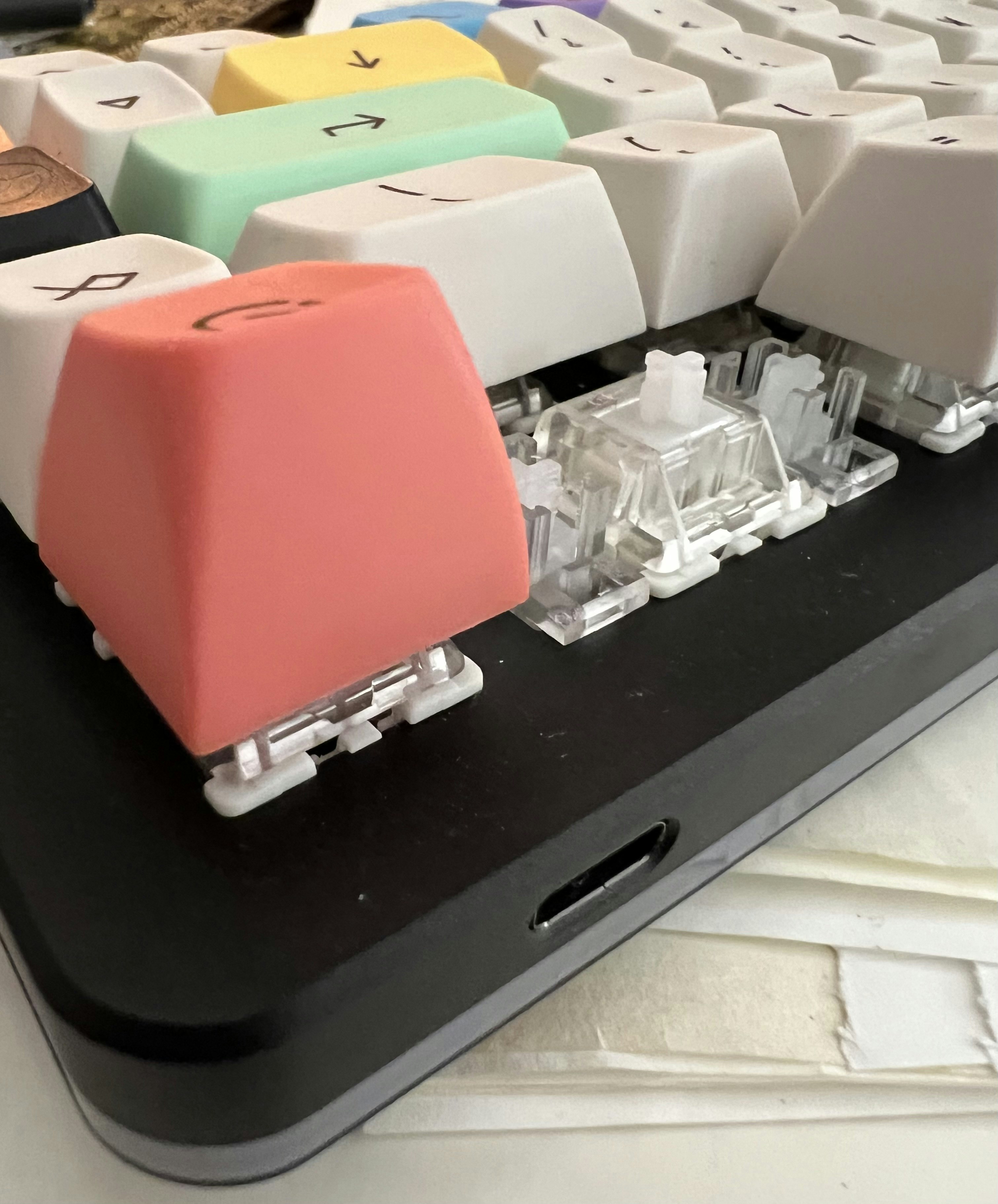 Drop Holy Panda X Clear Hand-Lubed Mechanical Switches | Mechanical ...