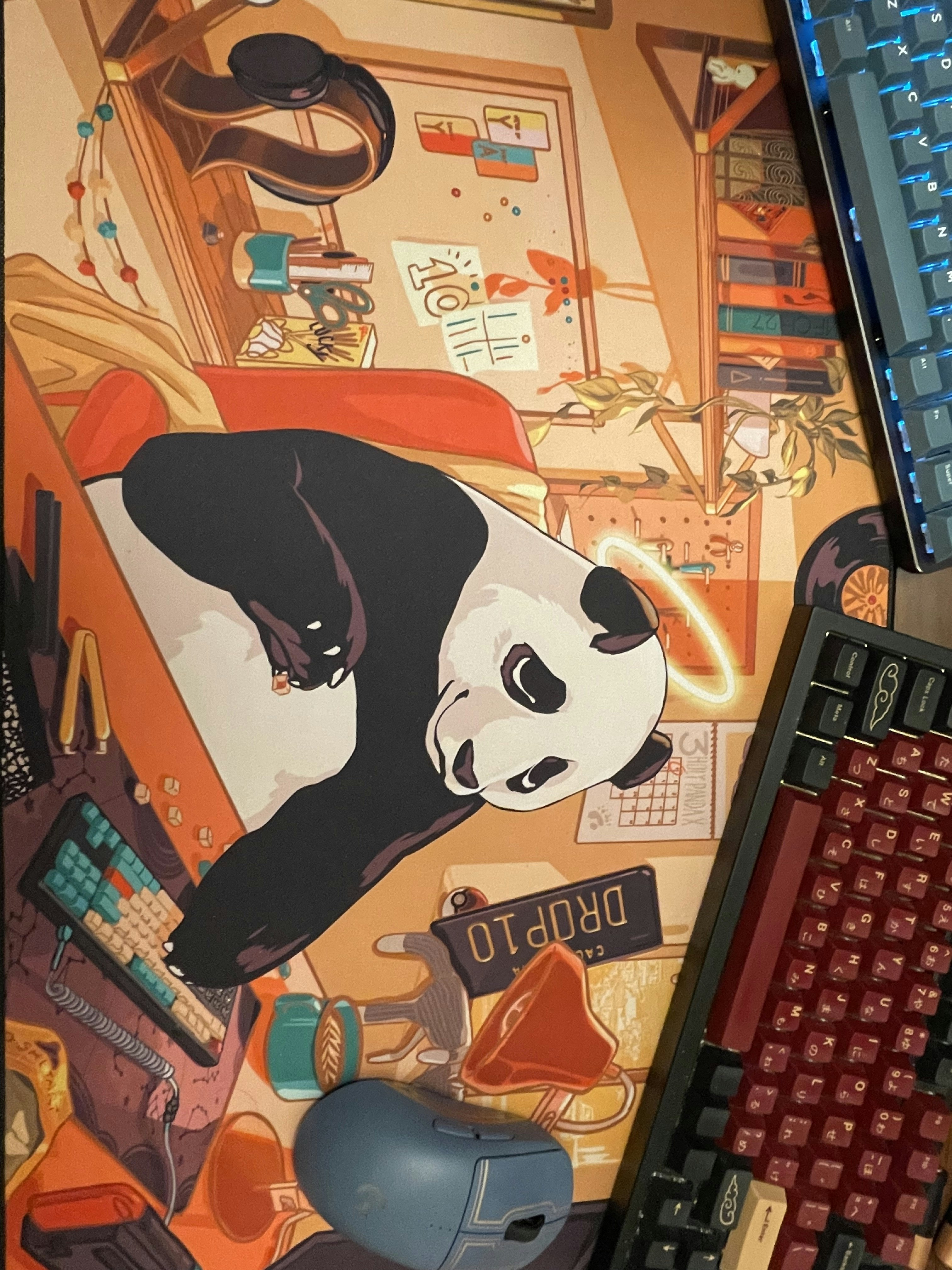 Holy Panda Deskmat | Drop