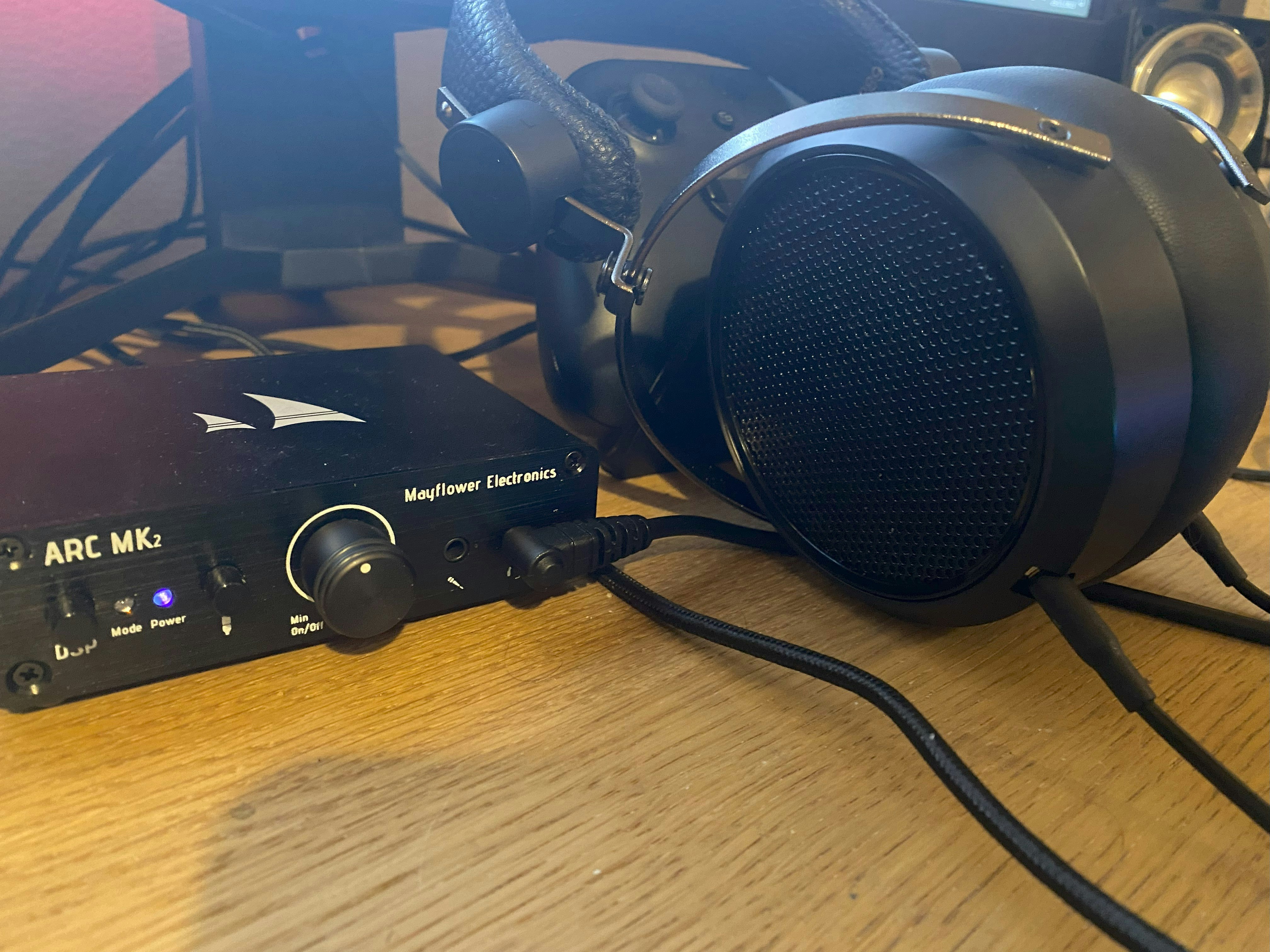 Drop+Hifiman HE-X4 with Mayflower Arc mk2 DAC